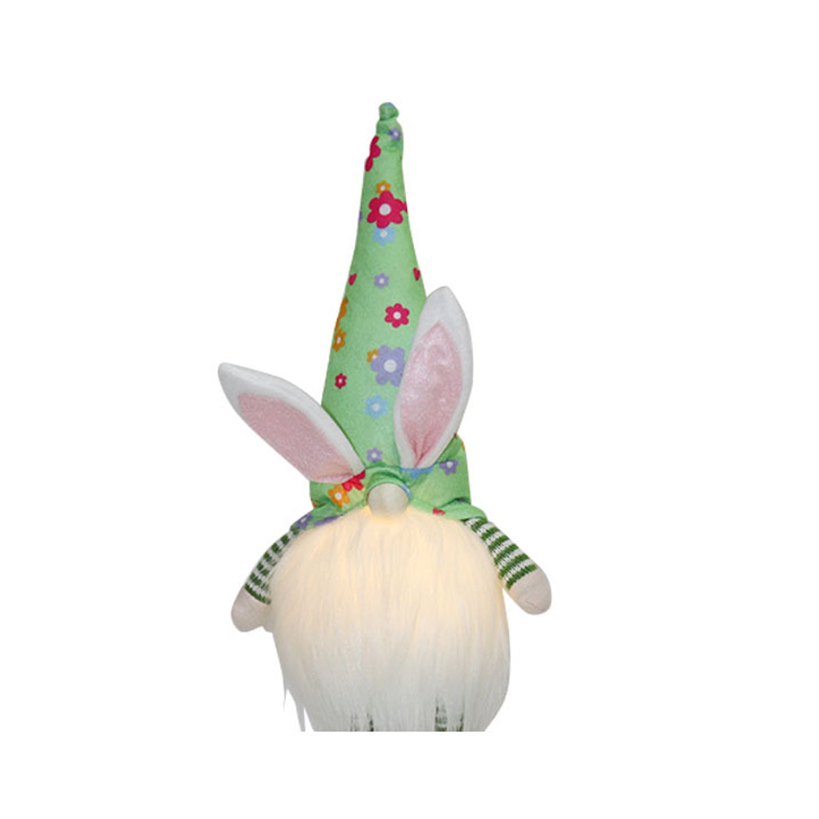 Chicmine Gnomes Plush Doll Lovely Bunny Ear Printed Hat Doll Plushie ...