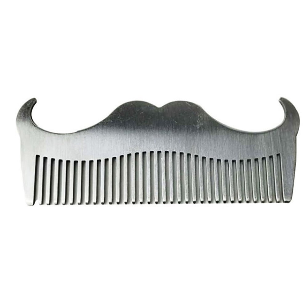 Chicmine Goat Mustache Shape Stainless Steel Beard Grooming Shaping ...