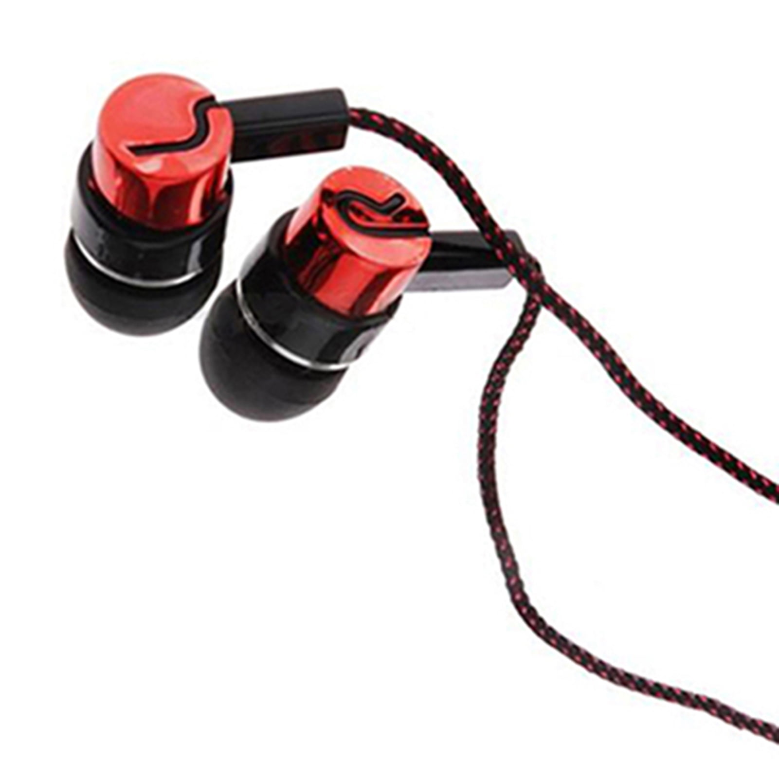 Chicmine Headset Stereo Noise Reduction TPE 3.5mm In-ear Wired Stereo ...