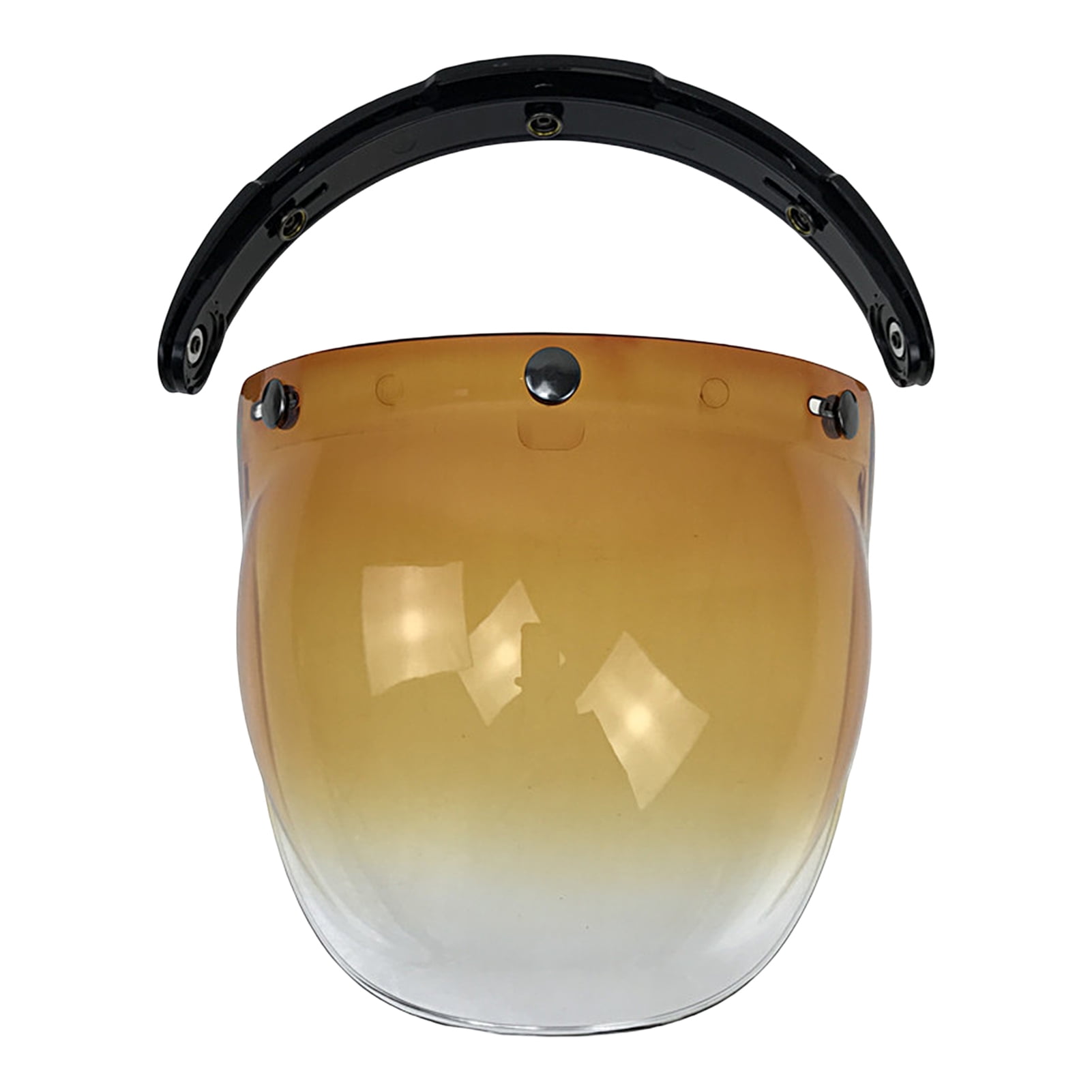 Chicmine Helmet Lens Flip Up Retro Sun Anti fog with Bracket 3 Snap ...