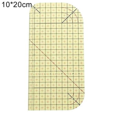 sunsanly Acrylic Template Ruler DIY Wallet Handcraft Ruler Clear Easy ...