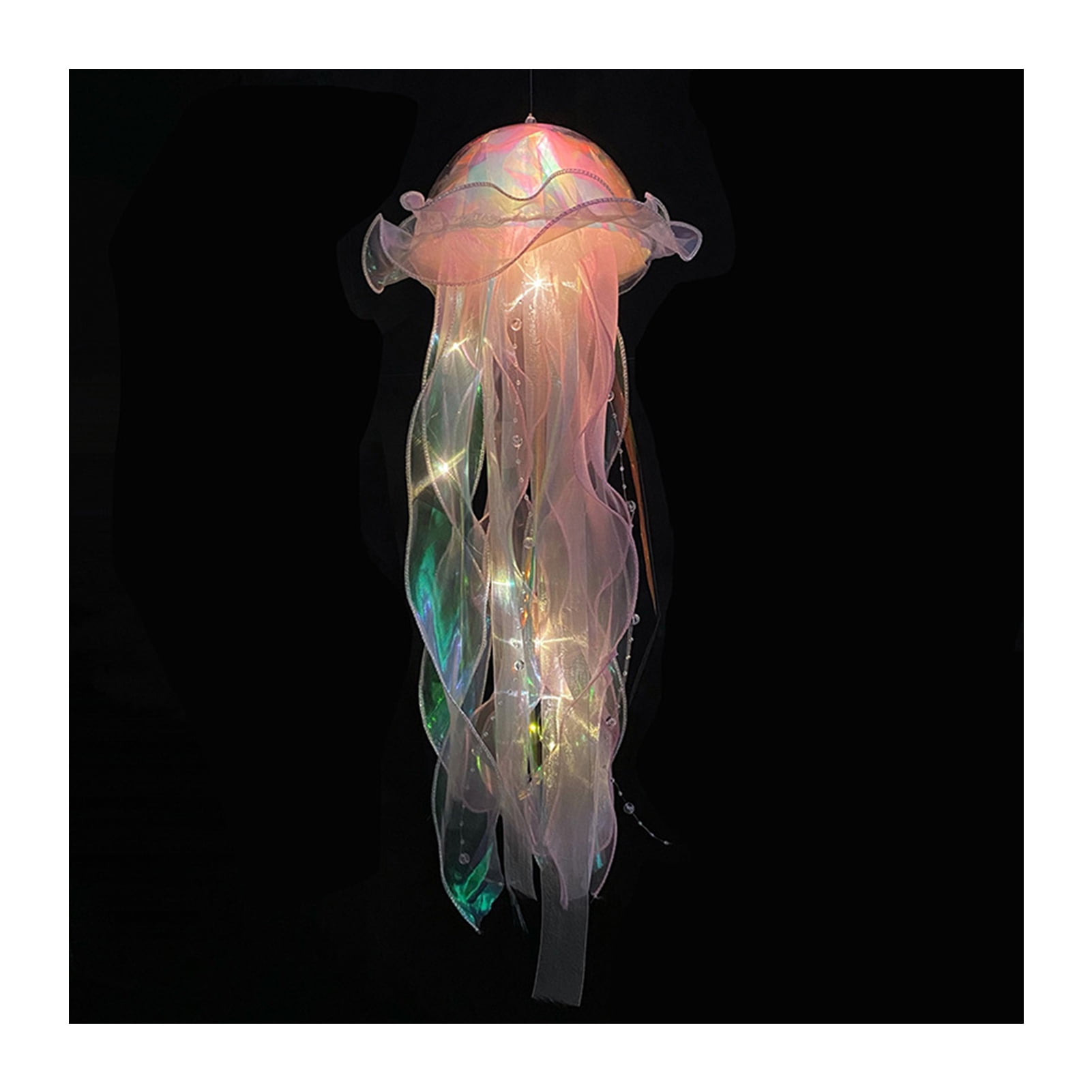 Chicmine Jellyfish LED Lamp Soft Lighting Sparkling Battery Operated ...