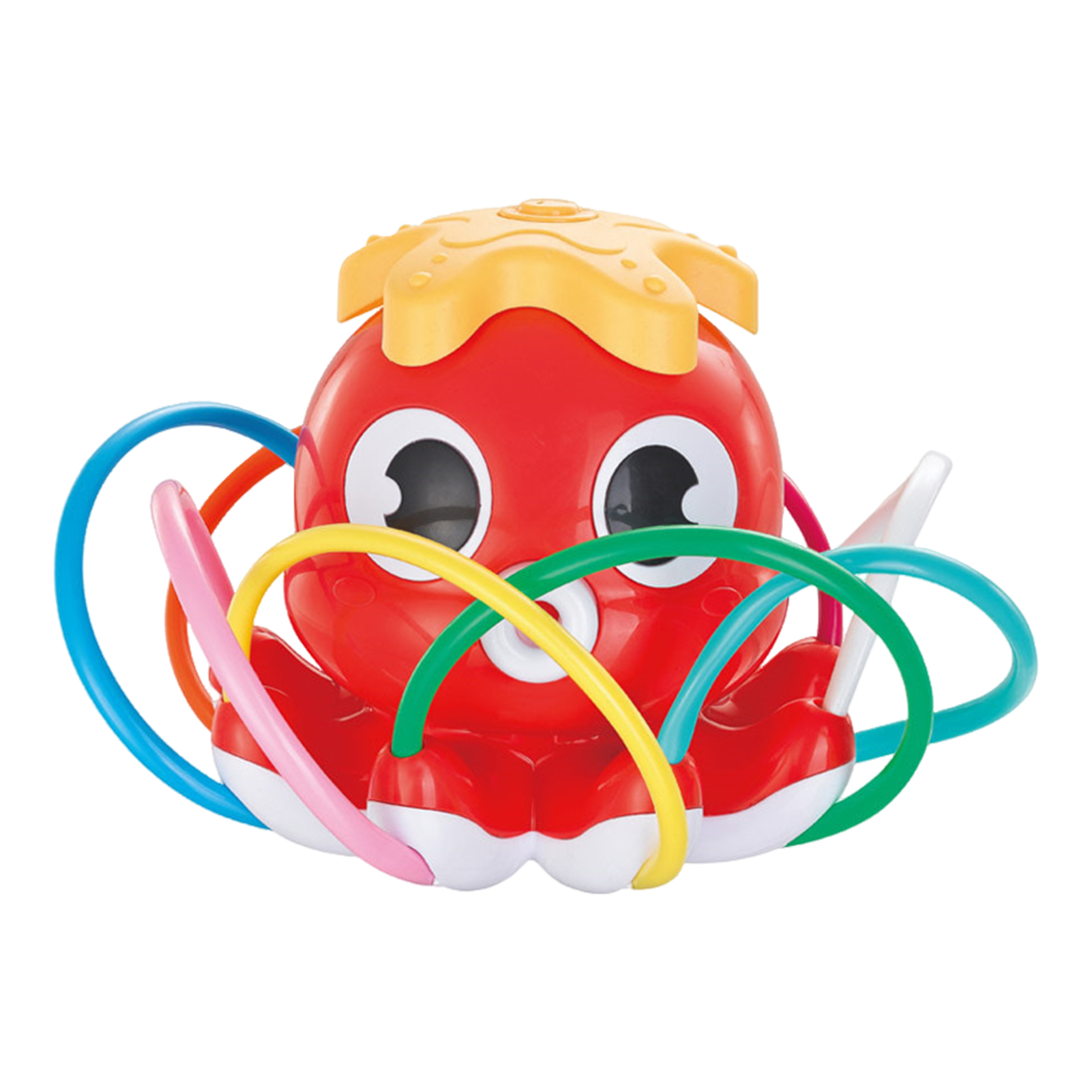 Chicmine Kids Octopus Sprinkler Toy Automatic Rotation Summer Outdoor ...
