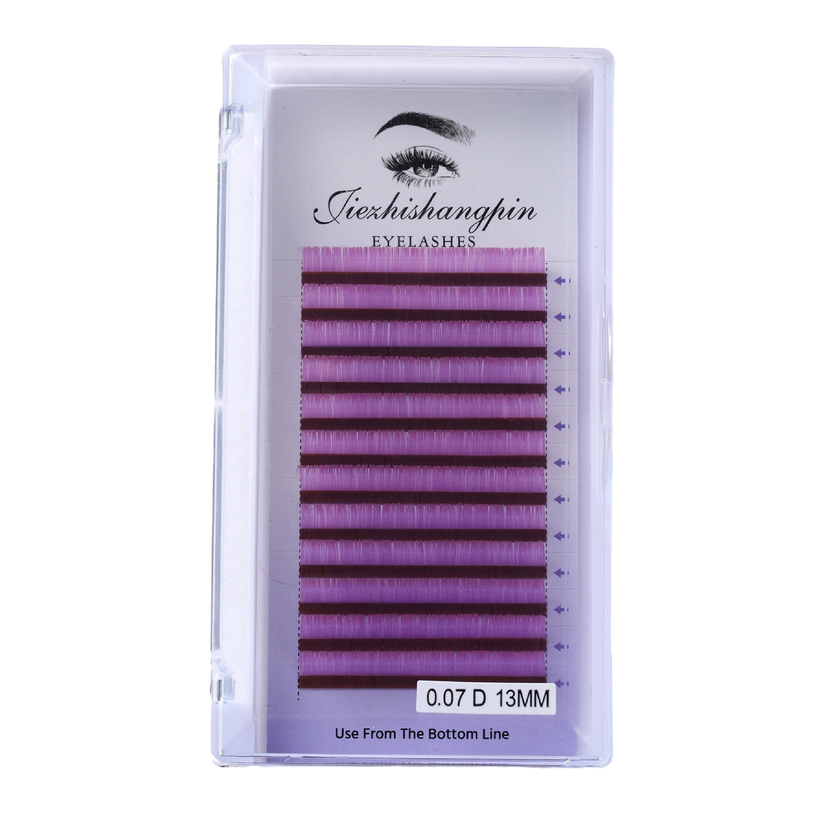 Chicmine Lady Fake Eyelash Colorful Uv Fake Eyelash Extensions for ...