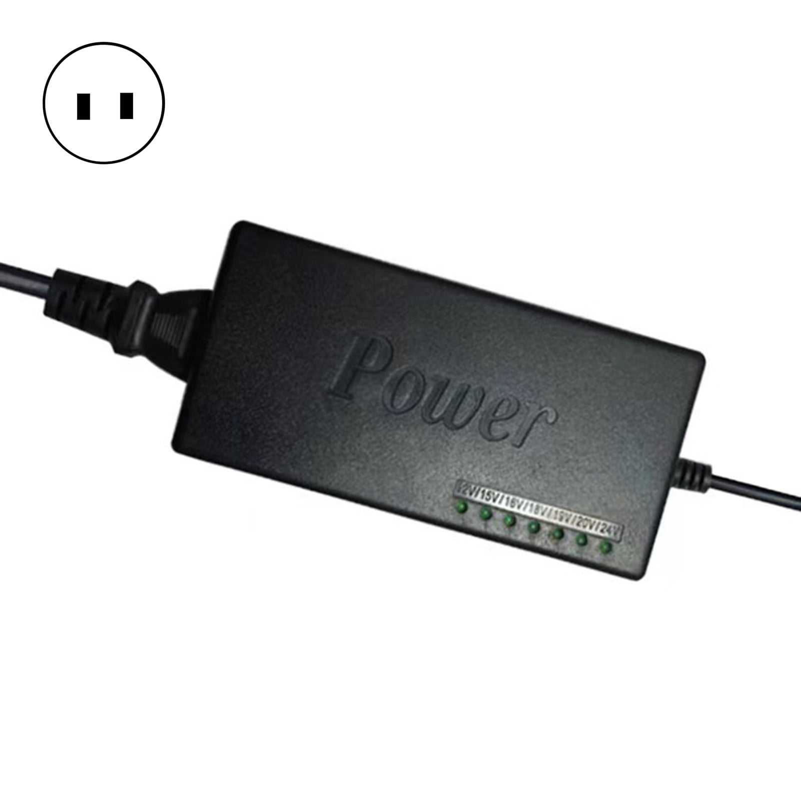 Chicmine Laptop Power Adapter 96W 8 Converters 12-24V Adjustable Multi ...