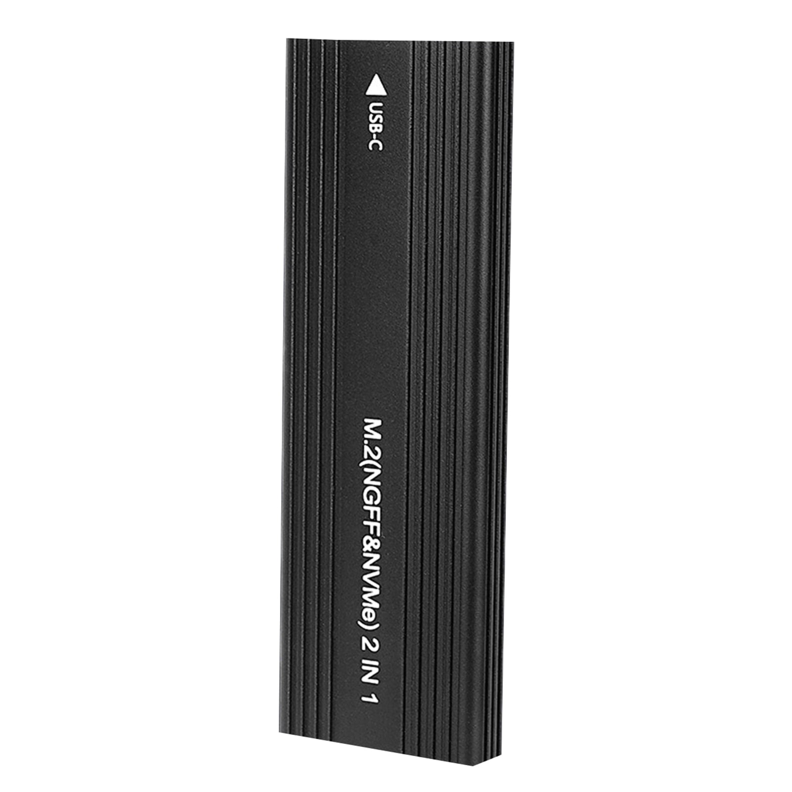 Chicmine M.2 SATA NGFF & NVME to USB3.0 USB3.1 SSD Enclosure Type C PCIe External Case Plug And ...