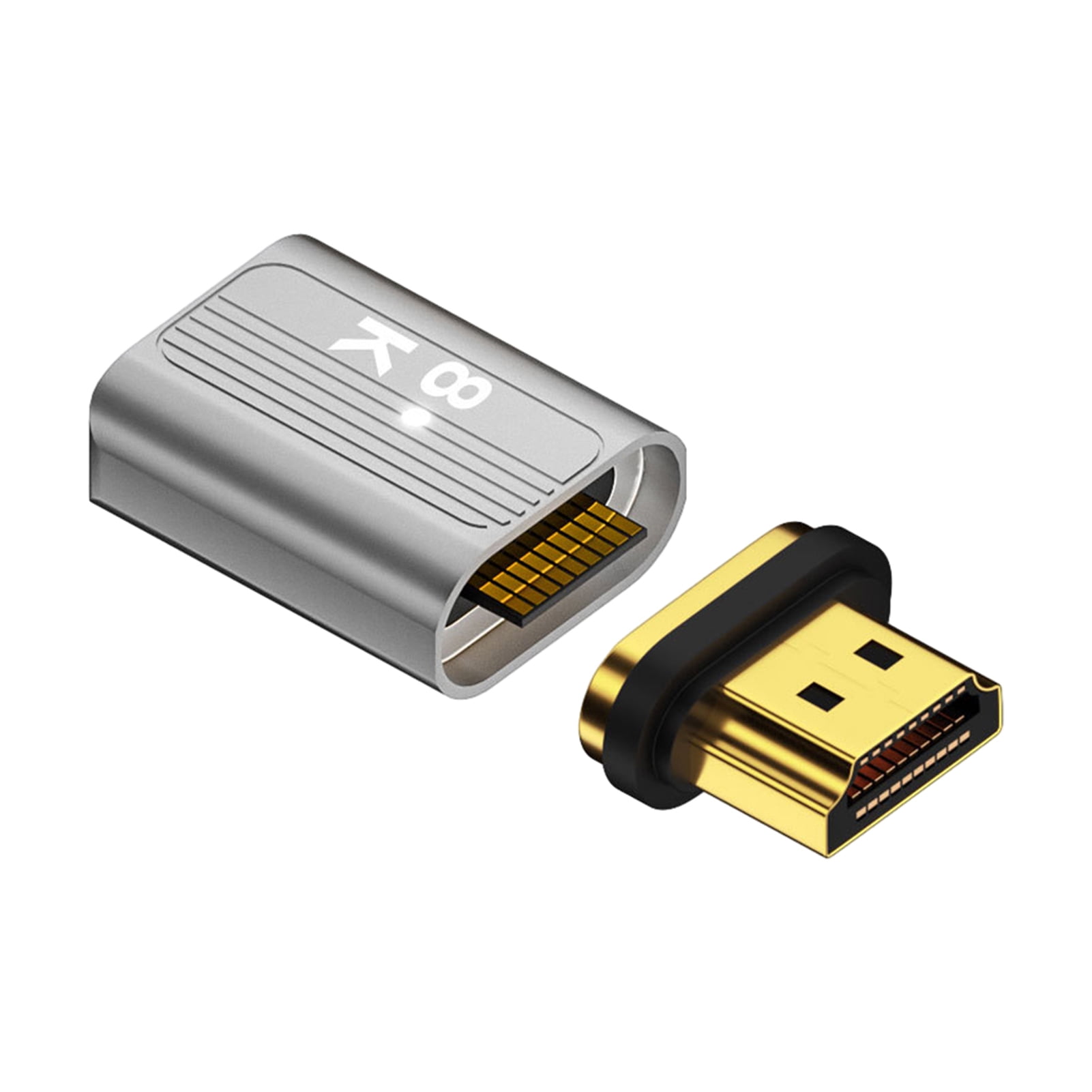 Chicmine Magnetic Adapter Plug-and-Play Connection 48Gbps High-Speed 8K ...