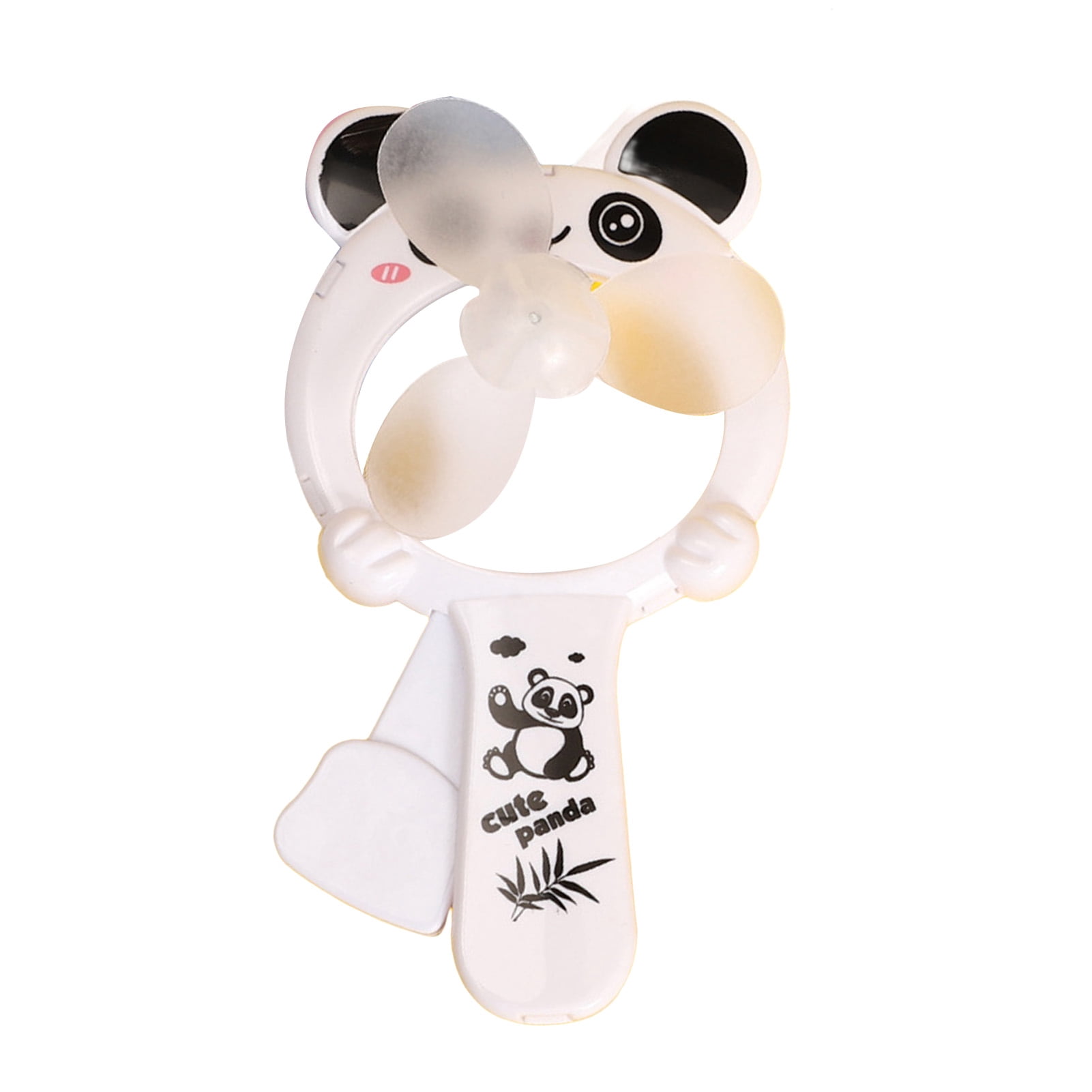 Chicmine Manual Portable Fan Cute Compact Cartoon Animal Design ...