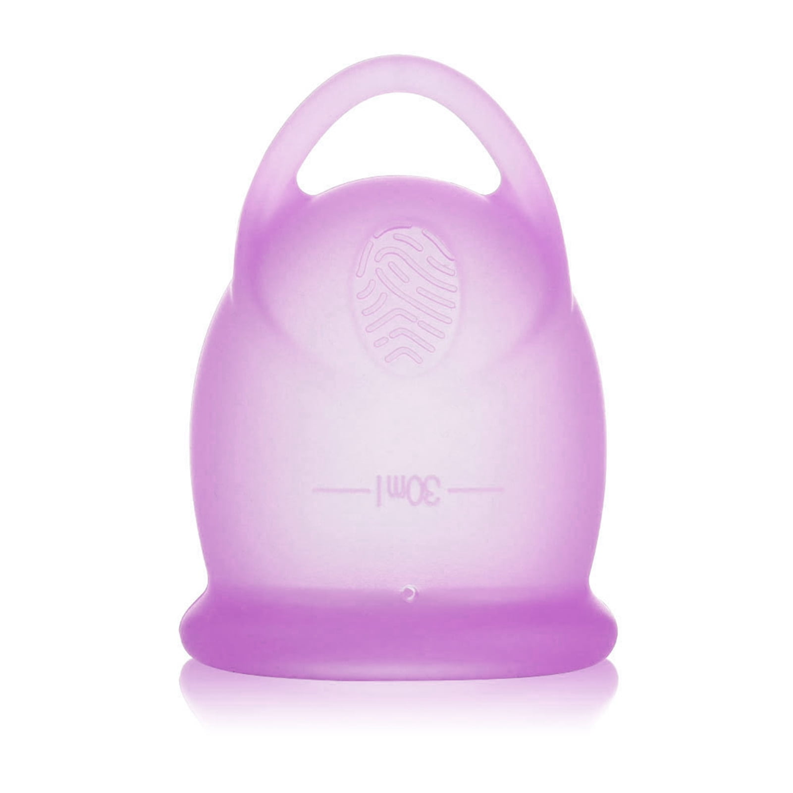 Chicmine Menstrual Cup with Pull Ring Ergonomic Design Flexible Leak ...