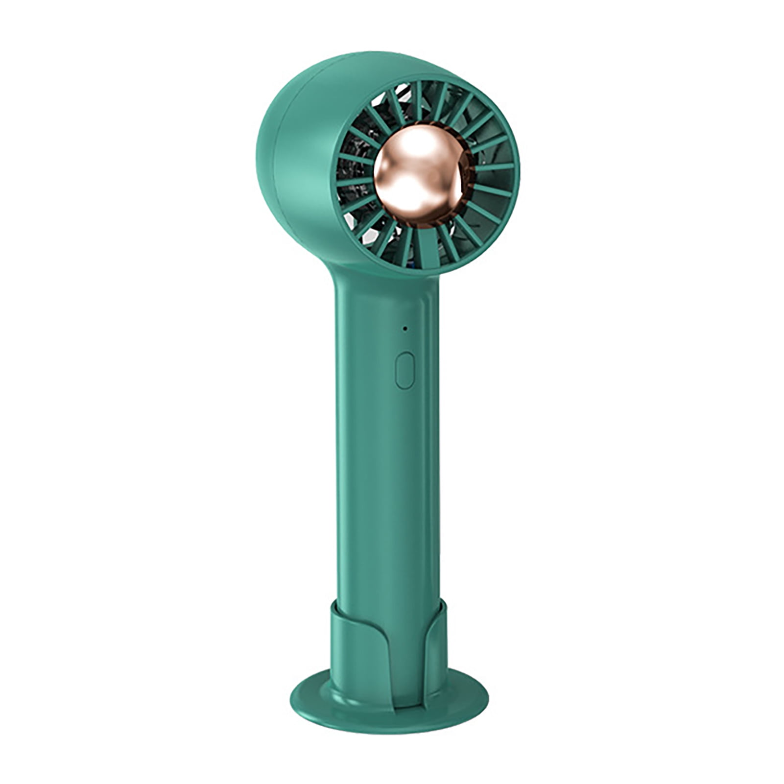 Chicmine Mini Fan Handheld Strong Wind USB Charging Desktop Personal ...