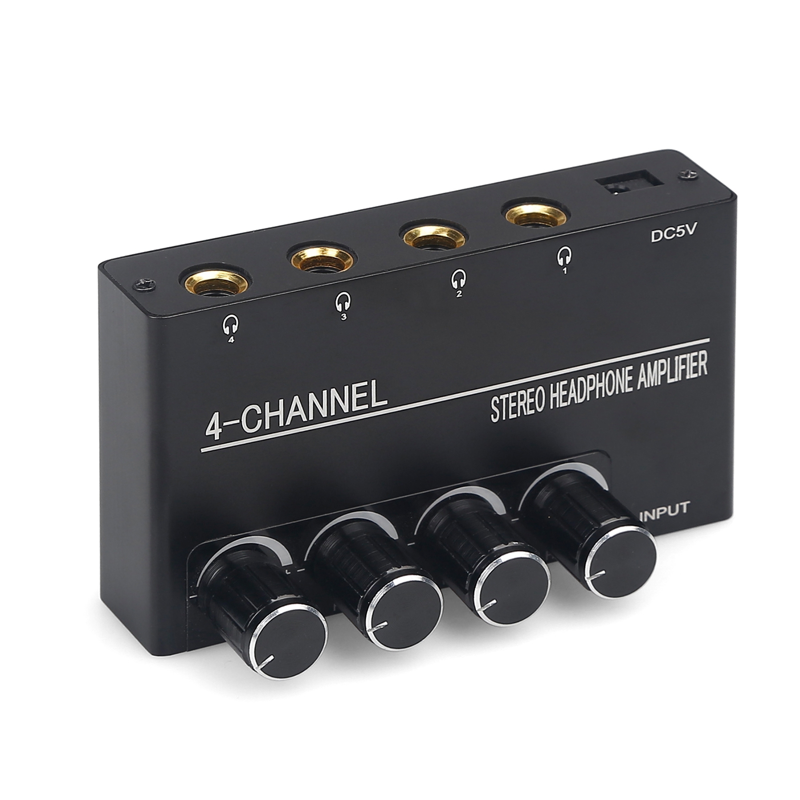 Chicmine Mini Stereo Amplifier Ultra-compact Stereo Audio Amplifier 4 ...