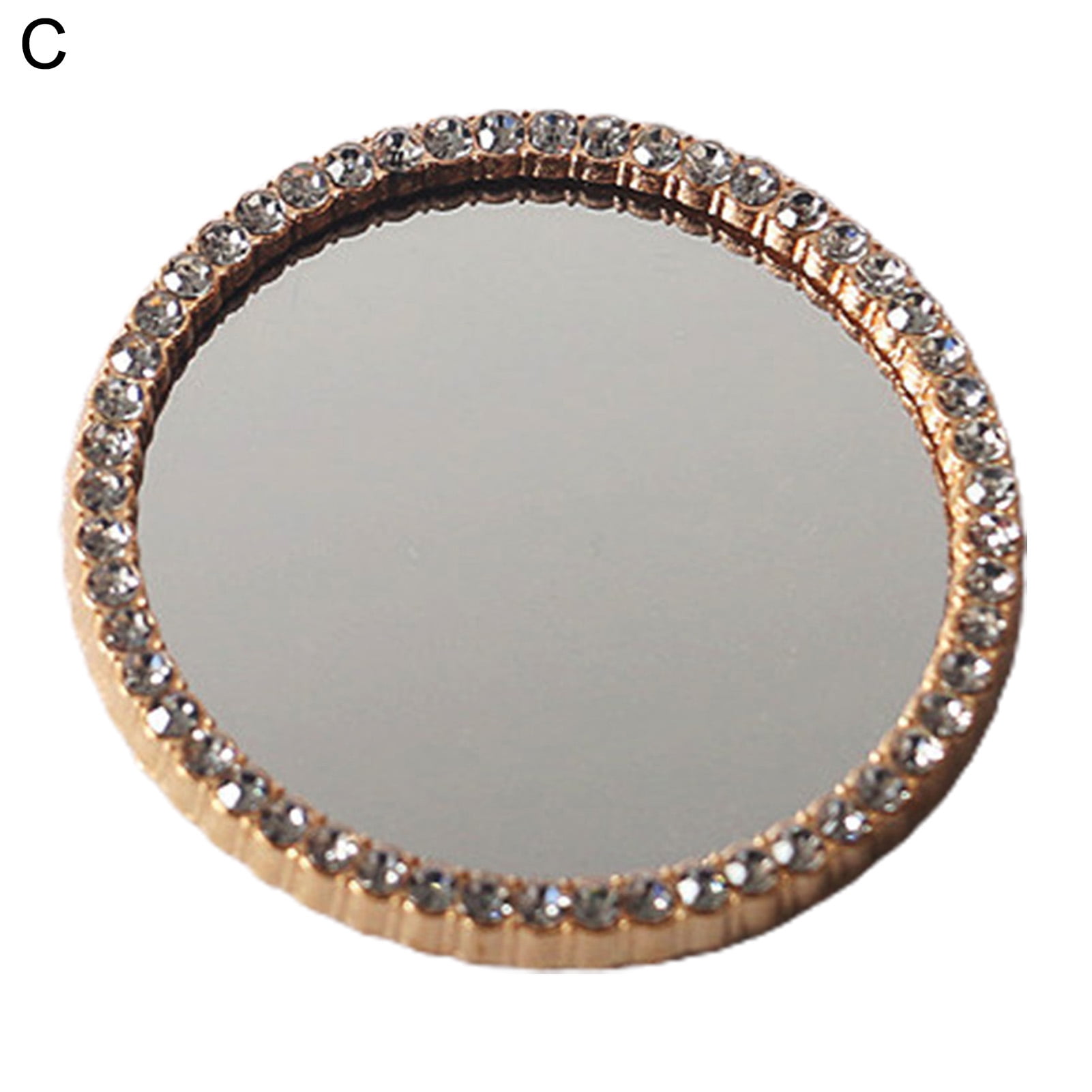 Chicmine Miniature Mirror Classic Good Craftsmanship Resin Oval ...