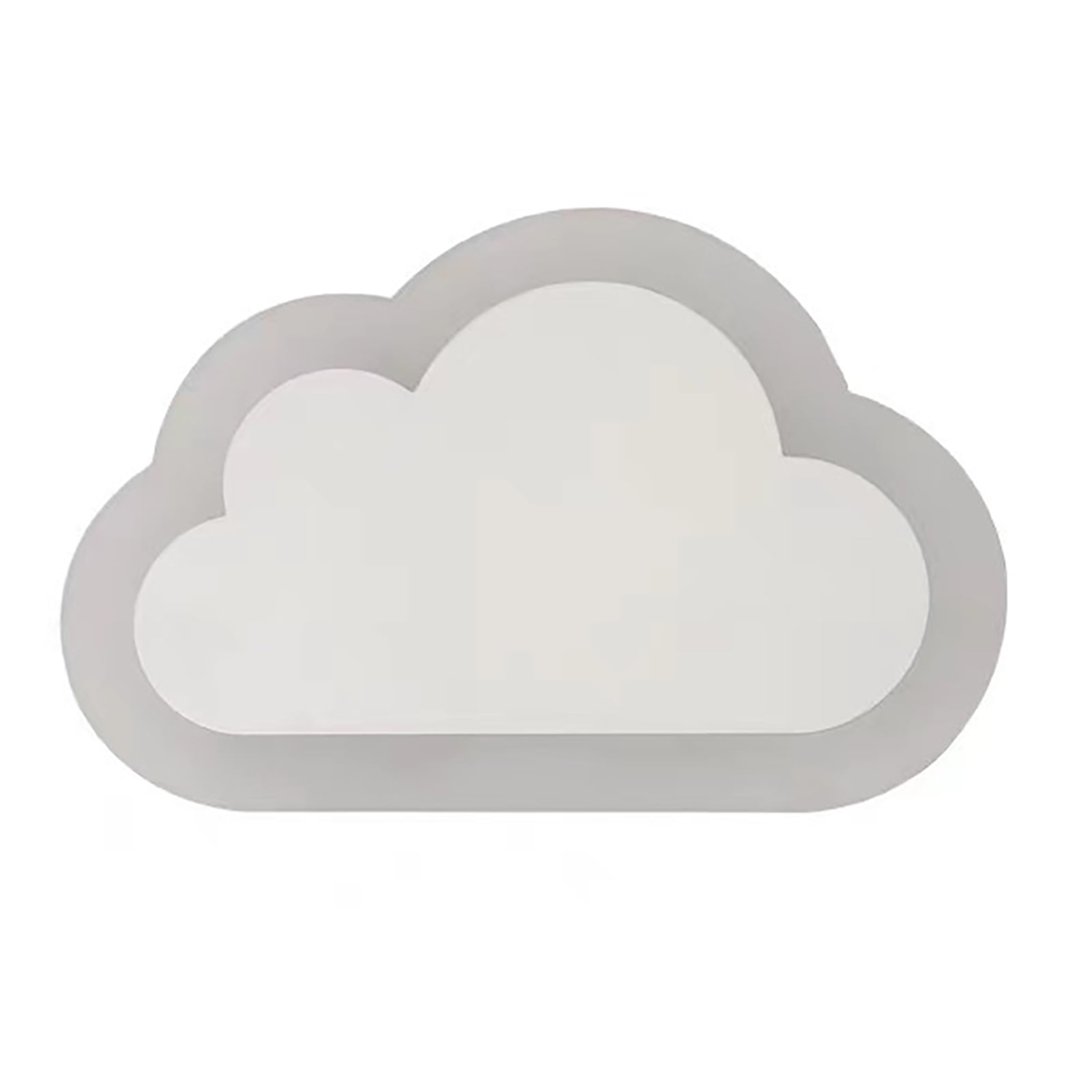 Chicmine Modern Cloud Wall Lamp Soft Warm/White Light Eye Protection ...