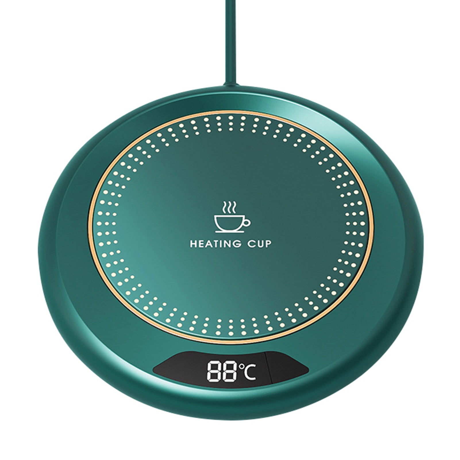 Chicmine Mug Warmer Electric Coffee Cup Heated Coaster with 3-Temp ...