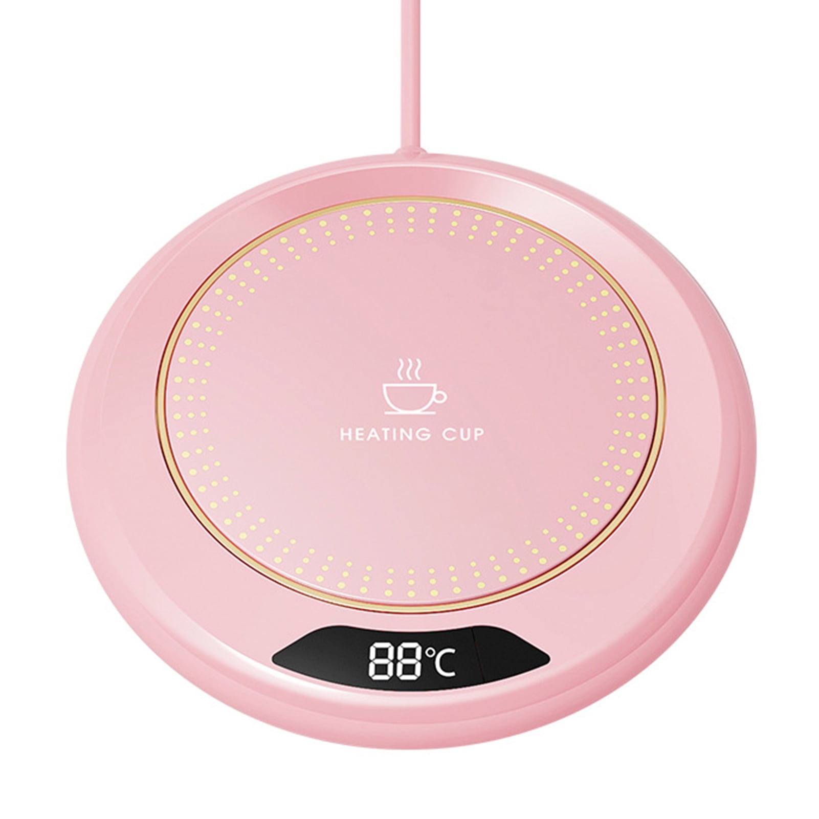 Chicmine Mug Warmer Electric Coffee Cup Heated Coaster with 3-Temp ...