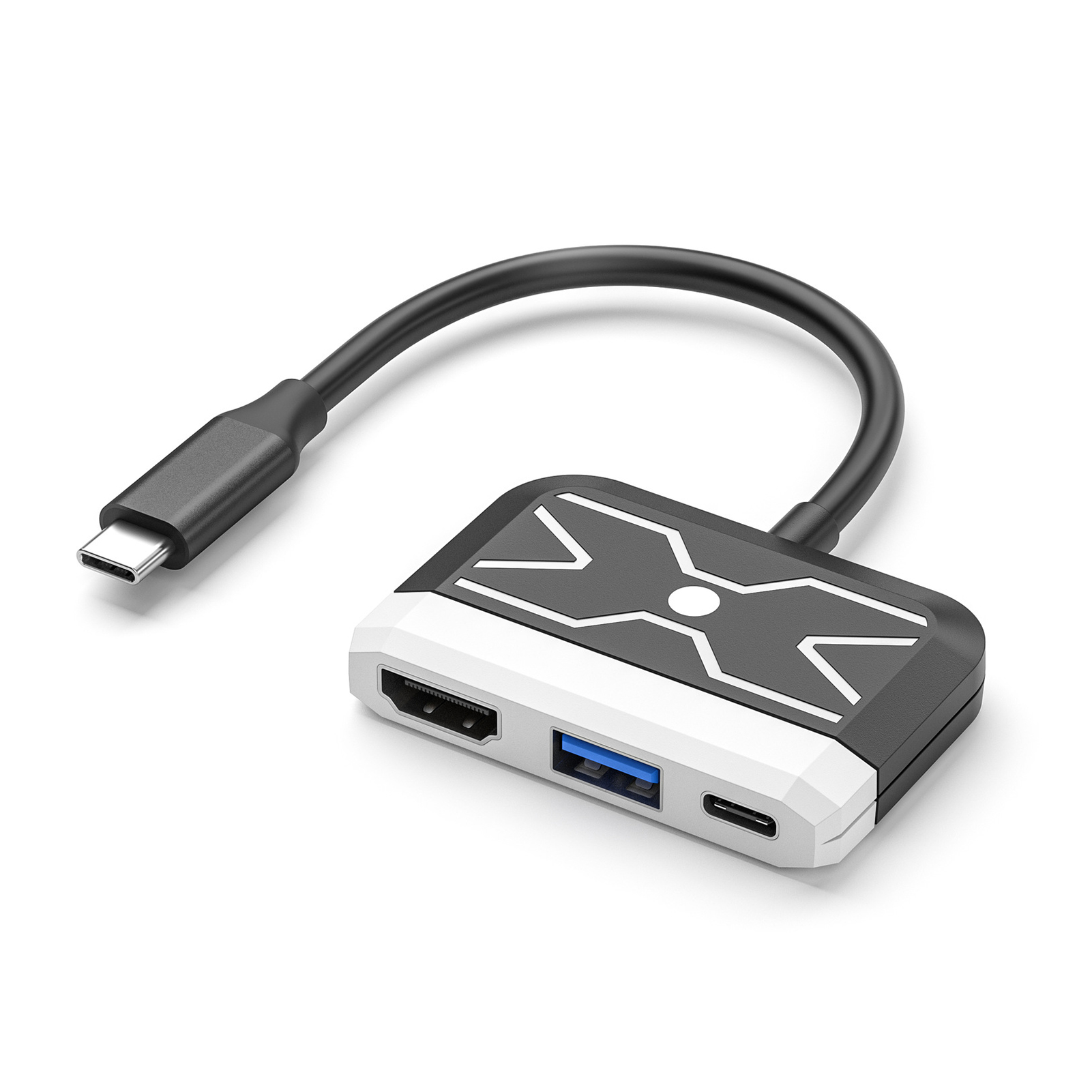 Chicmine Multifunctional Docking Station Type C to 4K 60Hz compatible USB3 0 PD100W 3 in 1 Hub ...