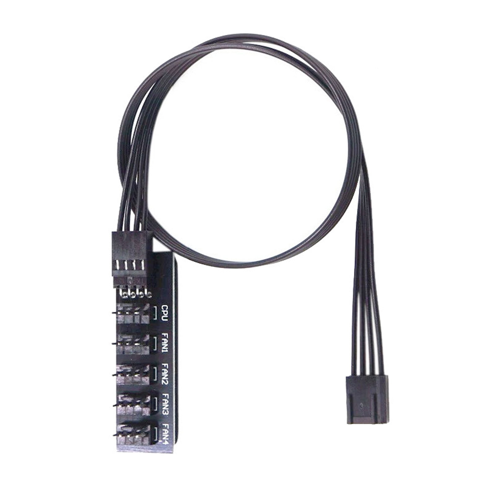 Chicmine PWM Temperature Control Fan Hub Extension Cable Mainboard CPU ...