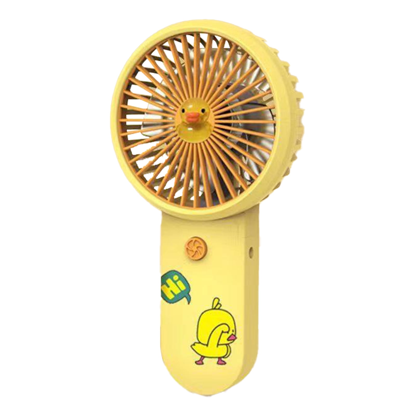 Chicmine Pocket Fan Foldable USB Charging Cartoon Pattern Lightweight ...