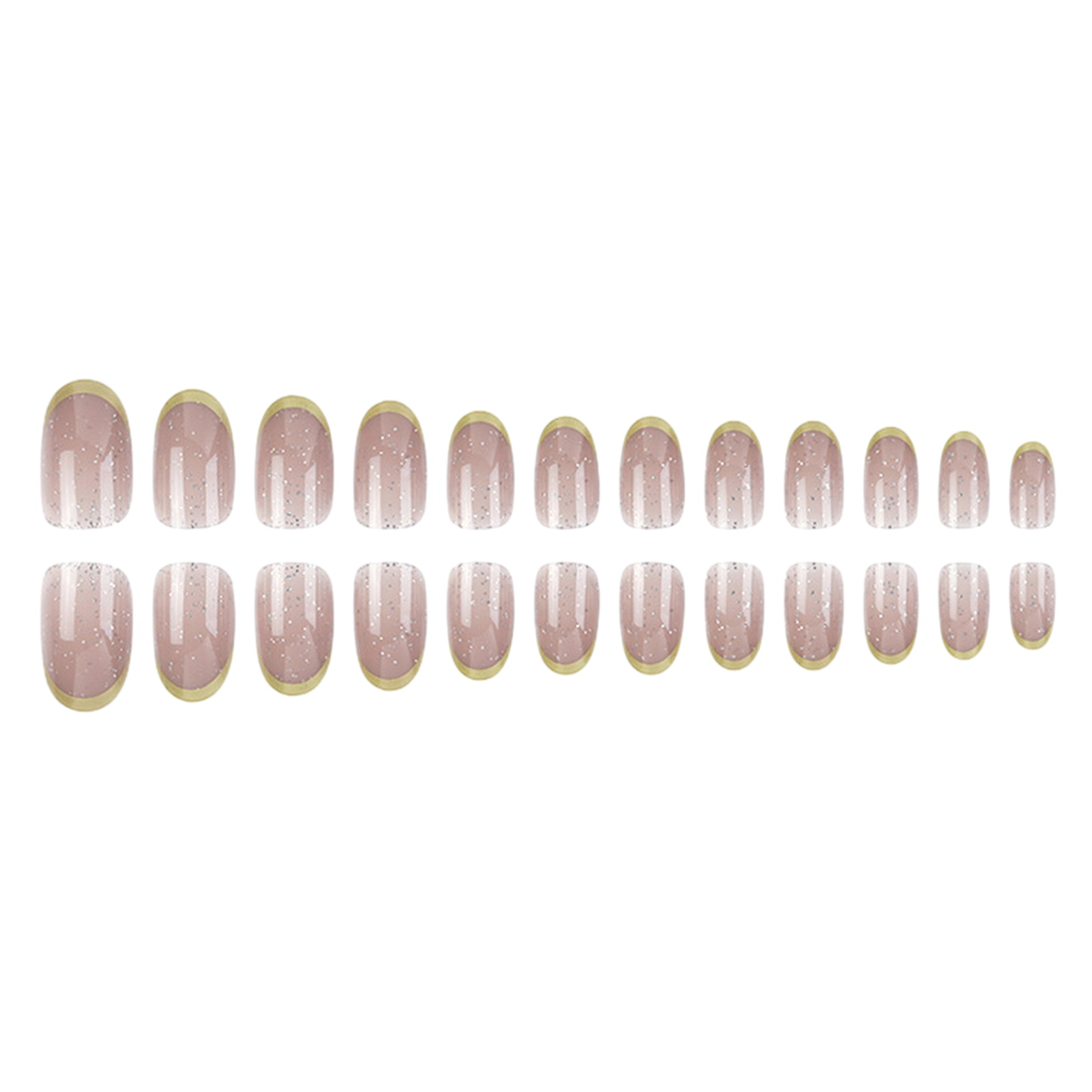 Chicmine Press On False Nails Waterproof Fake Press On Nails DIY False ...