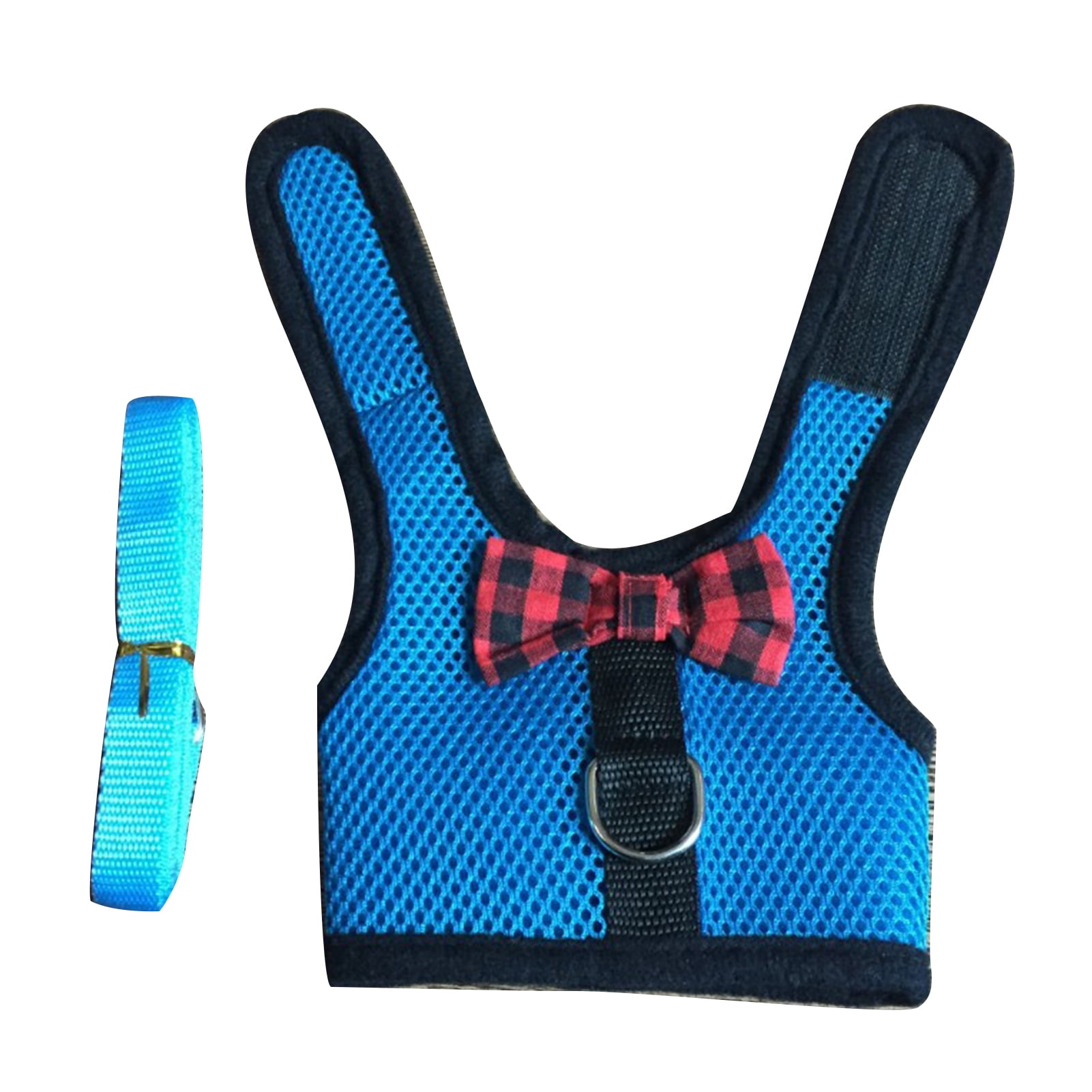 Chicmine Rabbit Hamster Chest Strap Vest Harness Walking Leash Traction ...