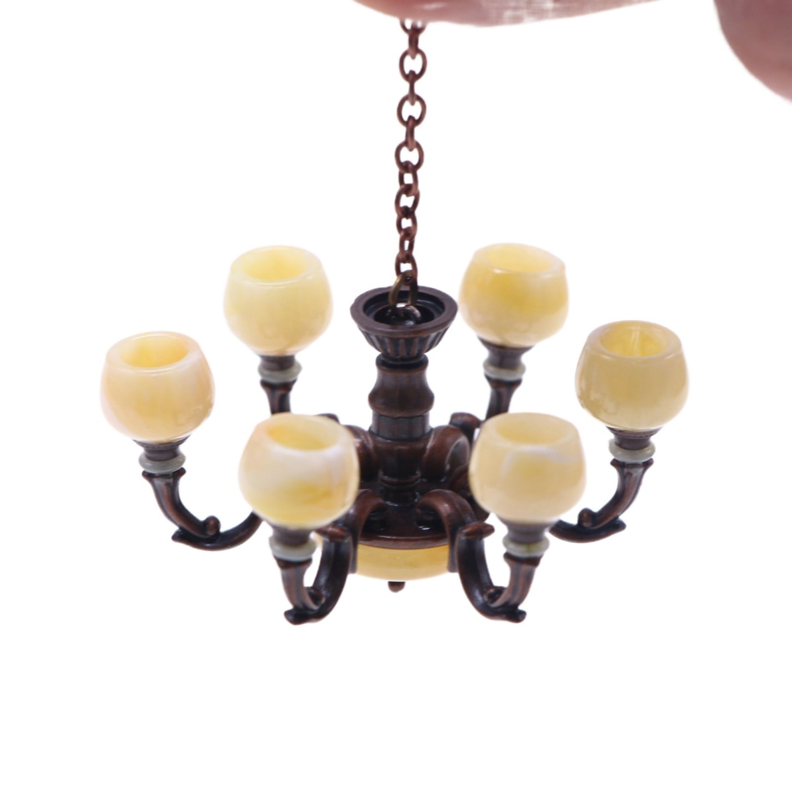 Chicmine Realistic Miniature Scene Lamp Miniature Dollhouse Ceiling ...