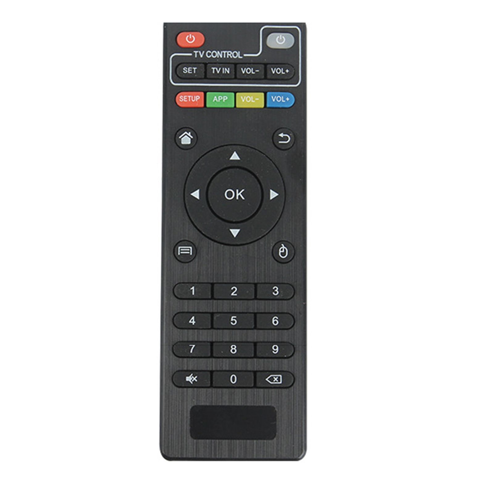 Chicmine Remote Control Ergonomic Design High Sensitivity Compact TV ...