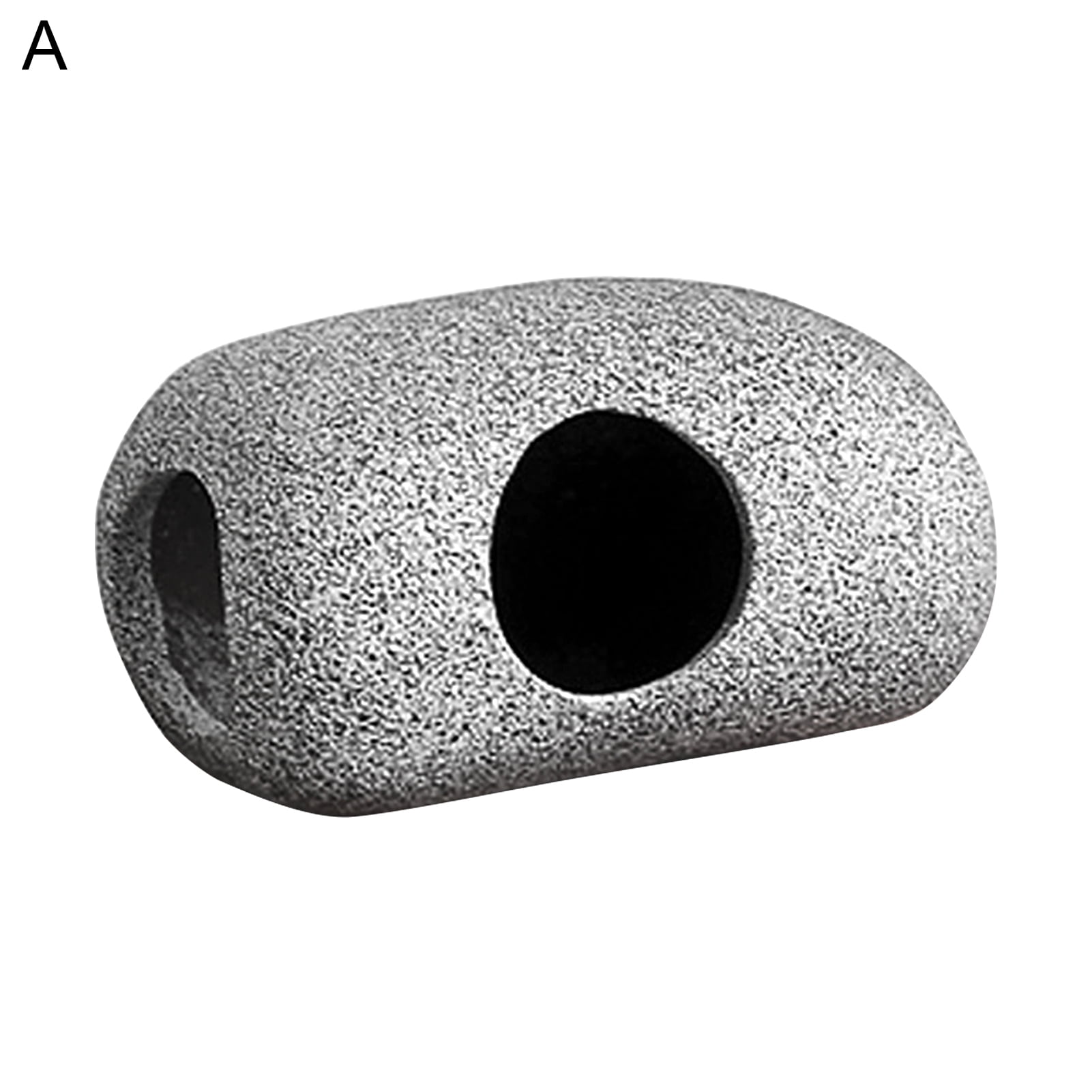 Chicmine Rock Cave Smooth Edge Aquarium Decoration Clay Hiding Breeding ...