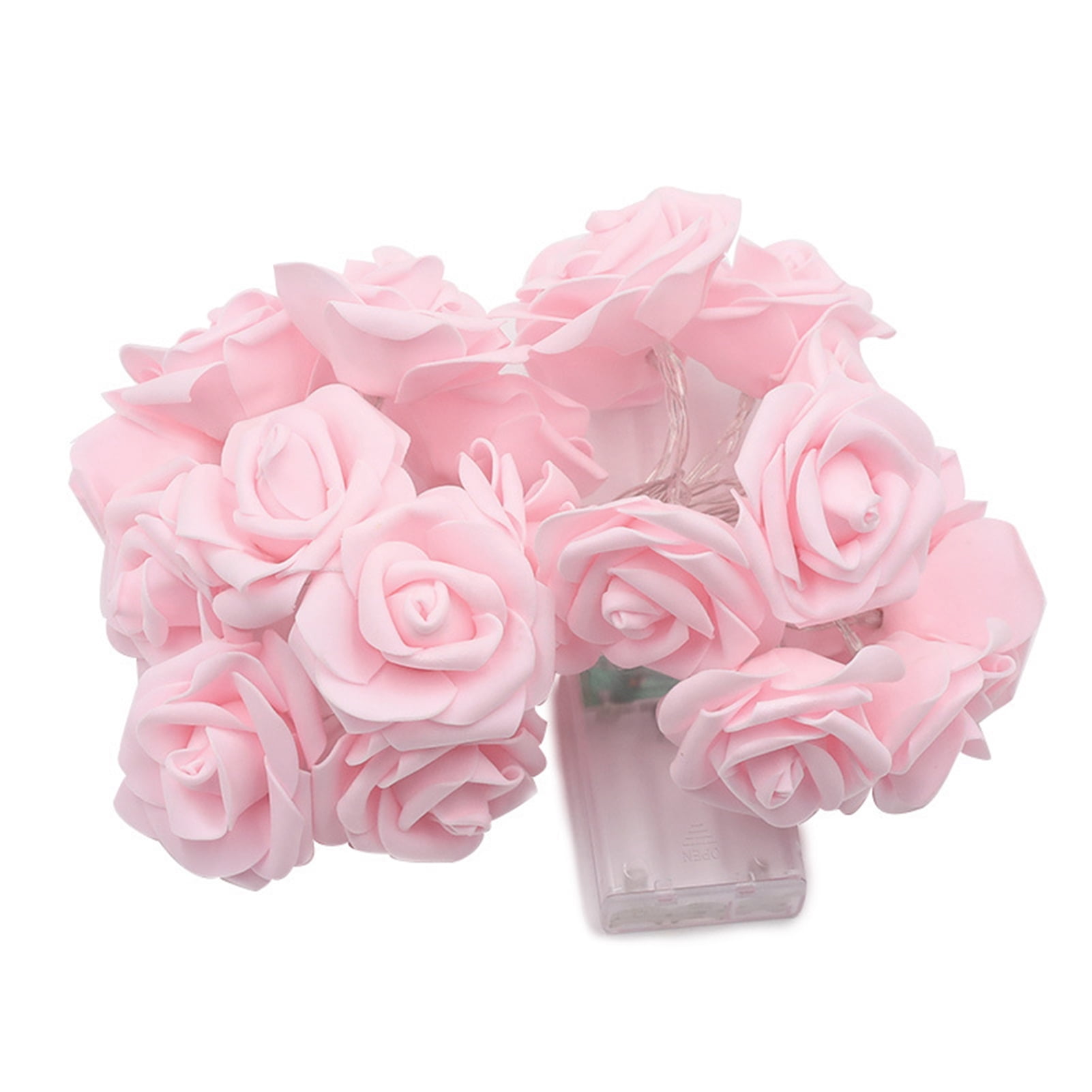 Chicmine Rose Flower Shape Decorative Romantic String Light LED Fairy ...