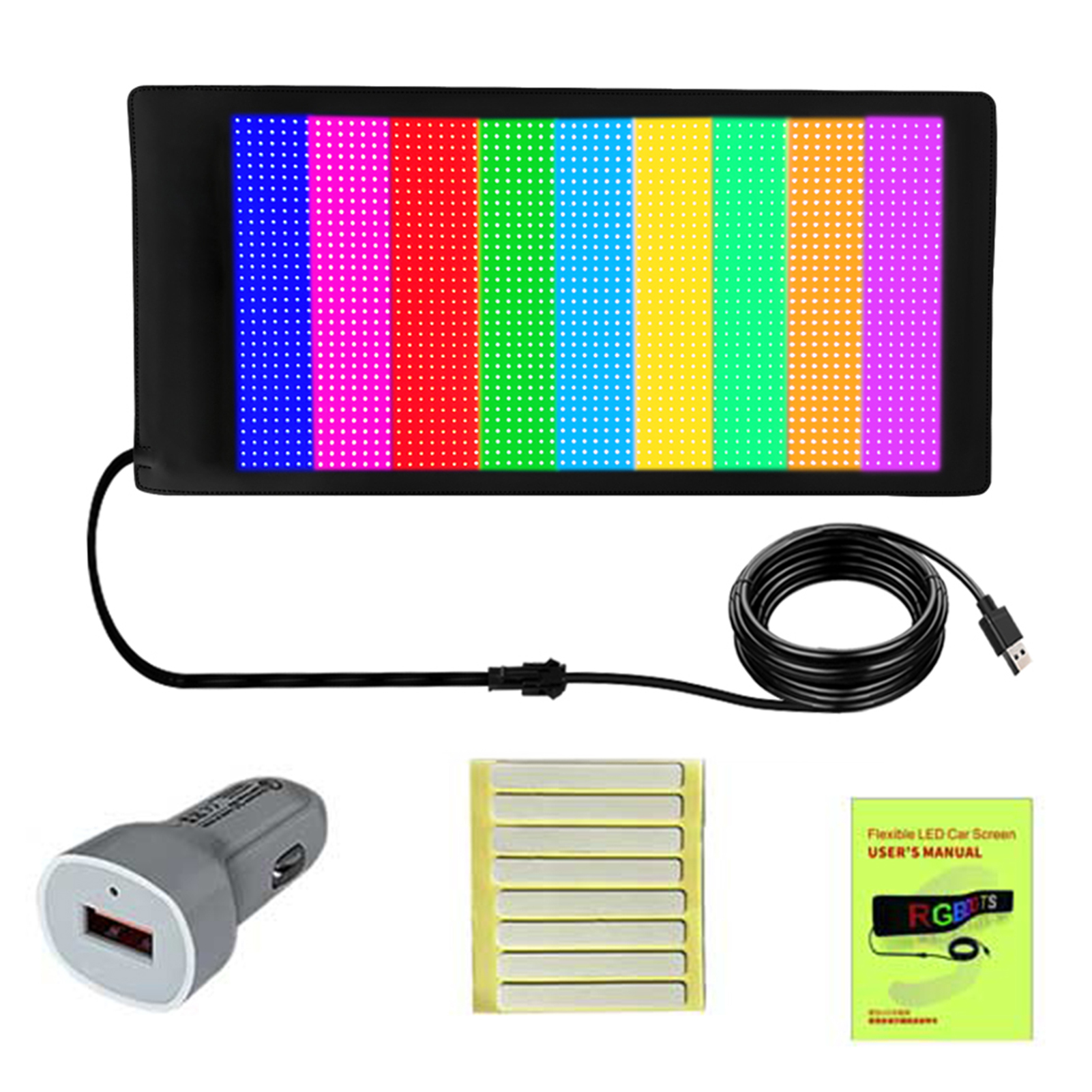 Chicmine Scrolling LED Sign Programmable Flexible Business LED Sign ...