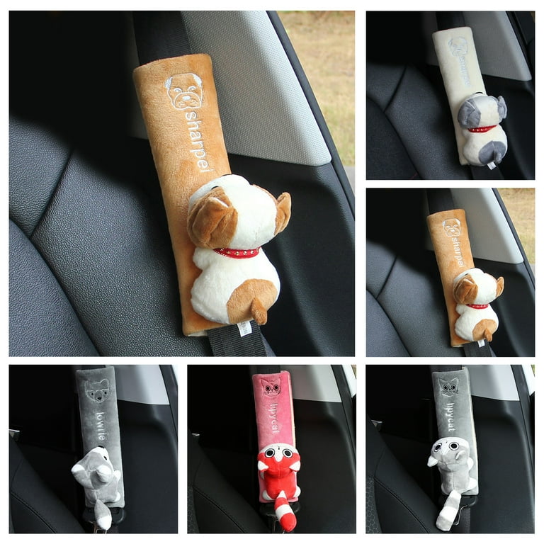 Animal seat belt covers store