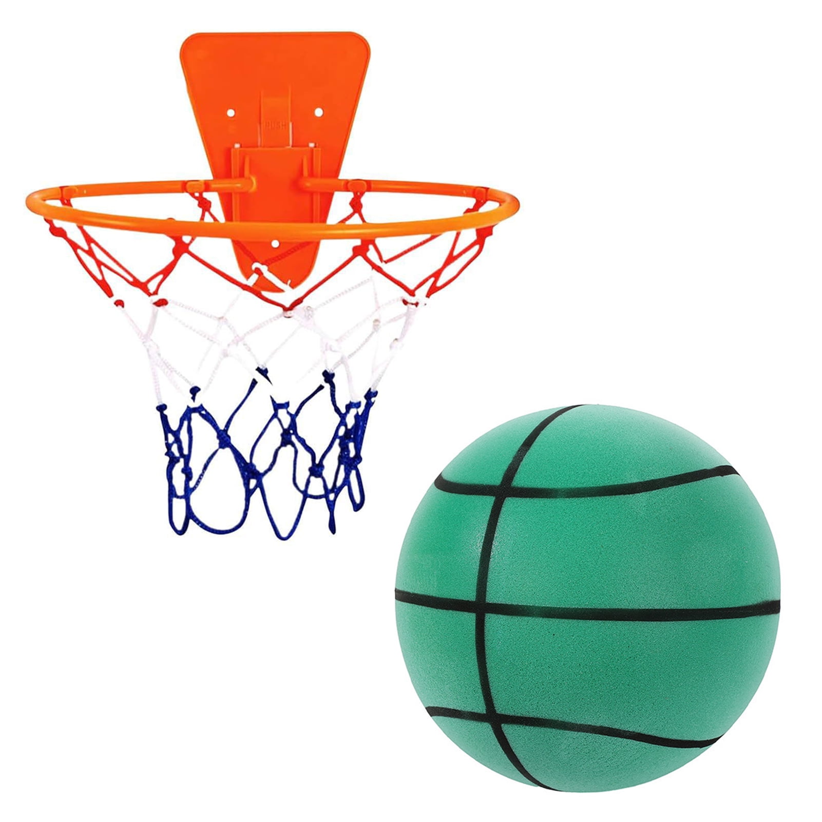 Chicmine Silent Basketball Set Indoor Dribble Dream Silent Basketball ...