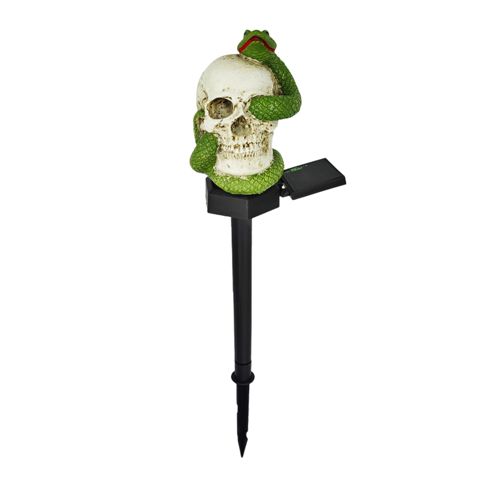 Chicmine Skull Solar Lamp IP65 Waterproof Automatic Charging Easy ...