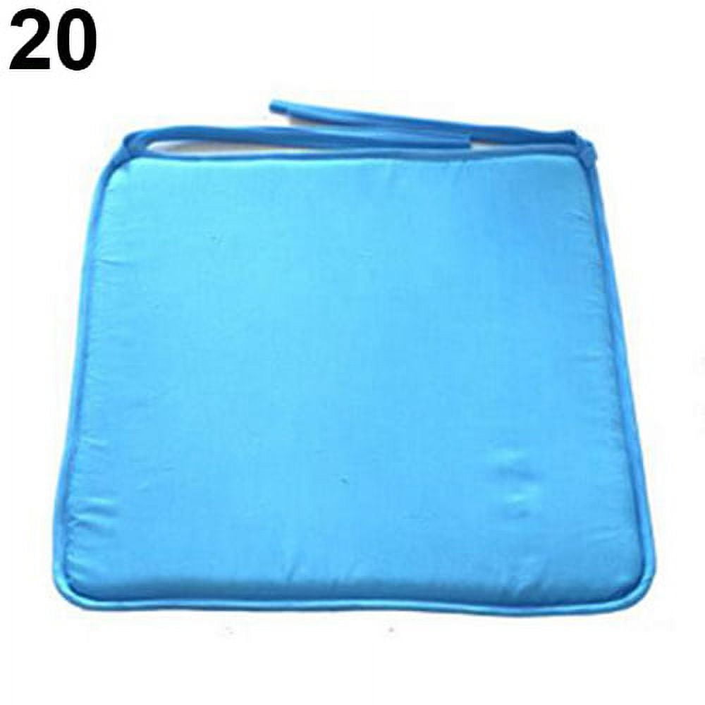 Chicmine Soft Polka Dot Solid Seat Pad Travel Home Office Decor Tie On ...