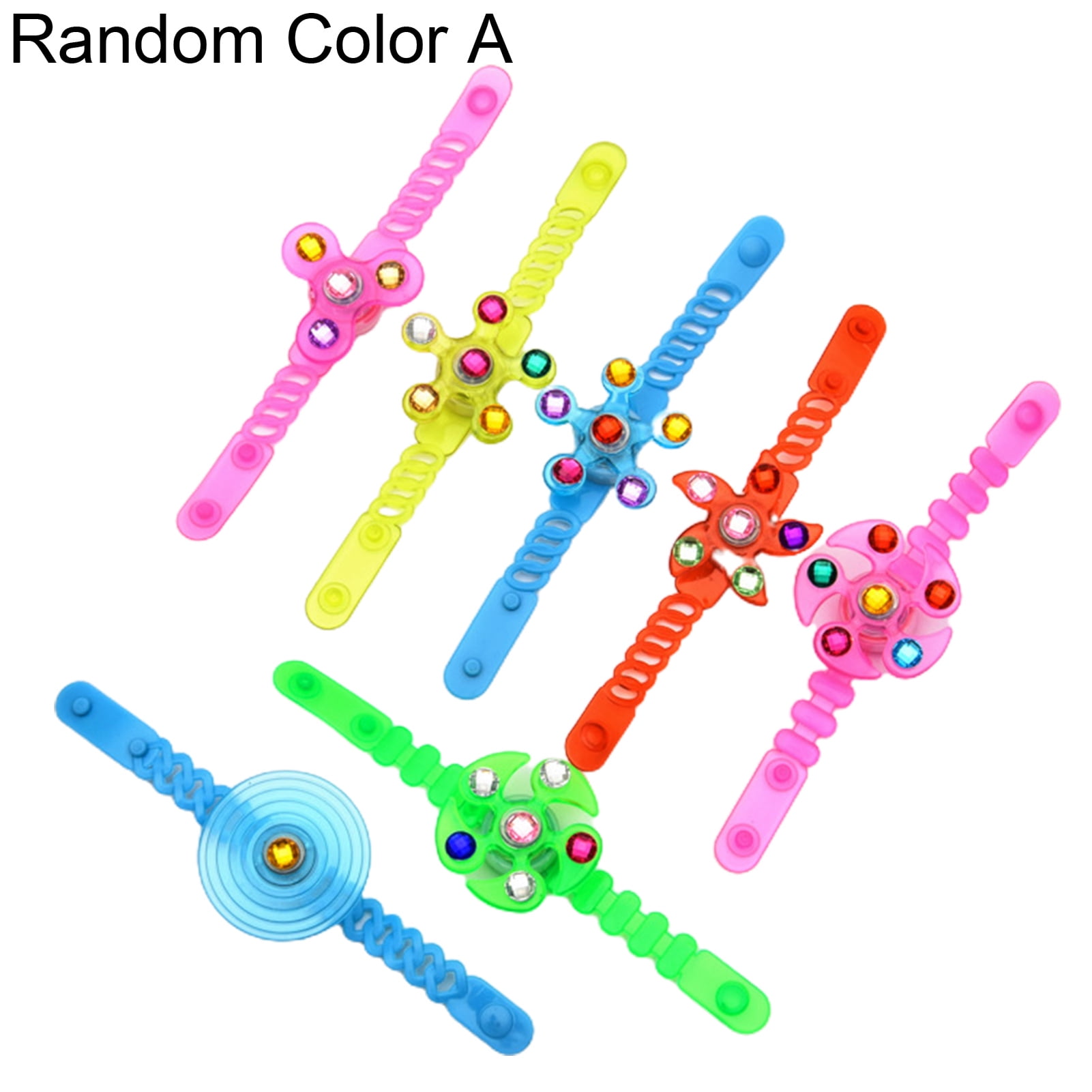 Chicmine Spinning Top Luminous Adjustable Portable Ring Wrist Band ...