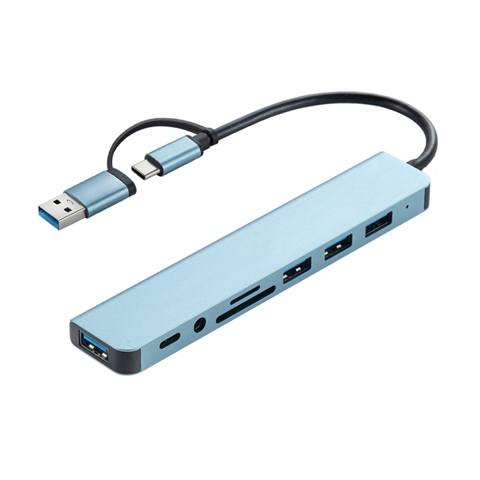 Chicmine USB-C Laptop Docking Station 8-In-1 Multiport High Speed USB 3 ...