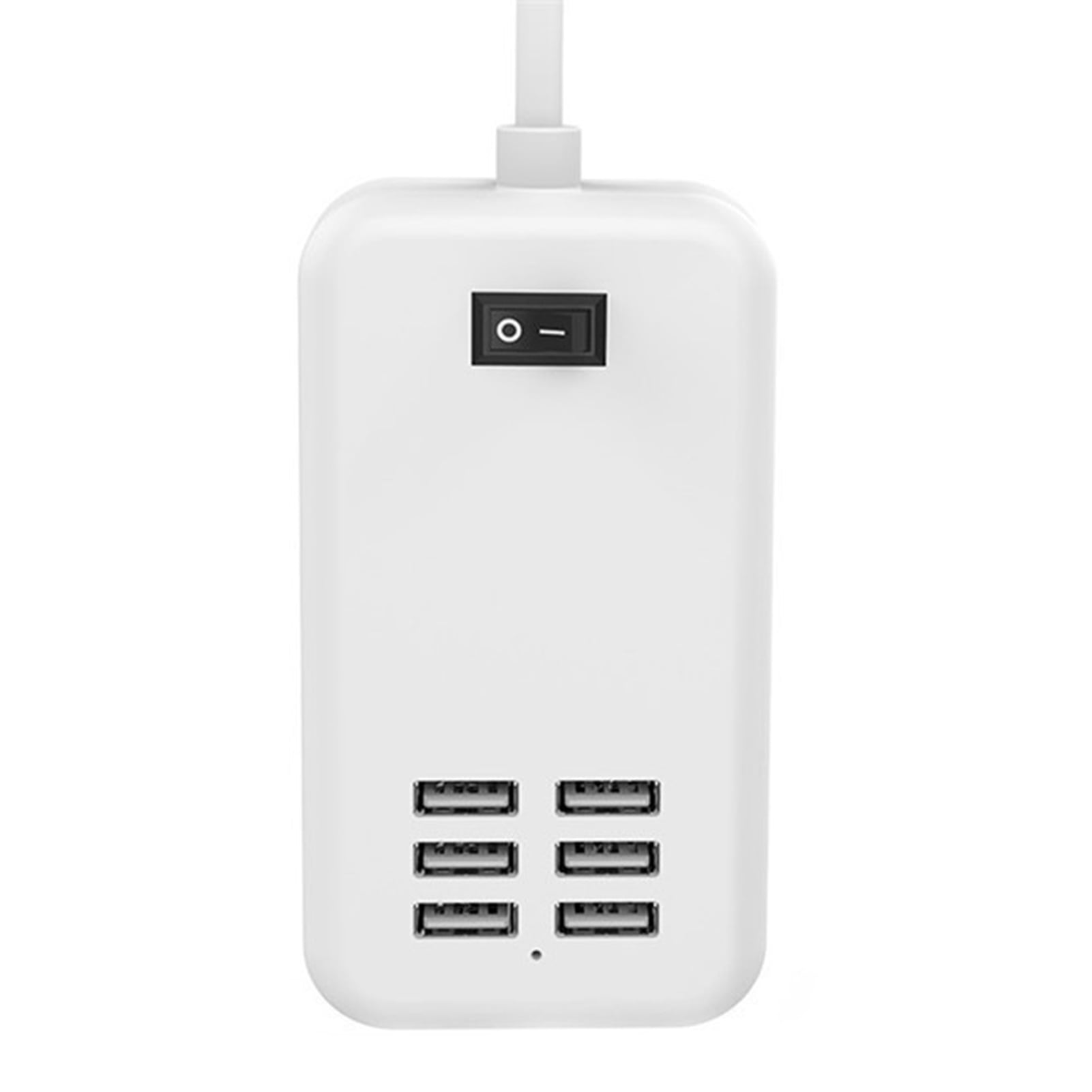 Chicmine USB Charger Intelligent 6 Ports Wide Compatibility 5V 6A Quick ...