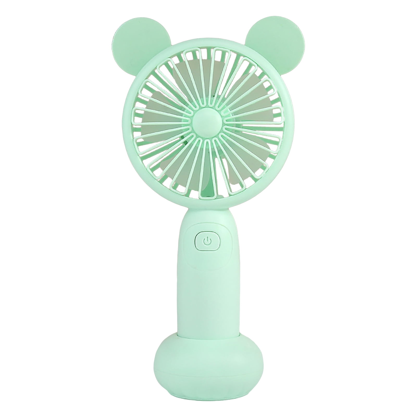 Chicmine USB Fan Silent Natural Wind Rechargeable Summer Cartoon Desk ...