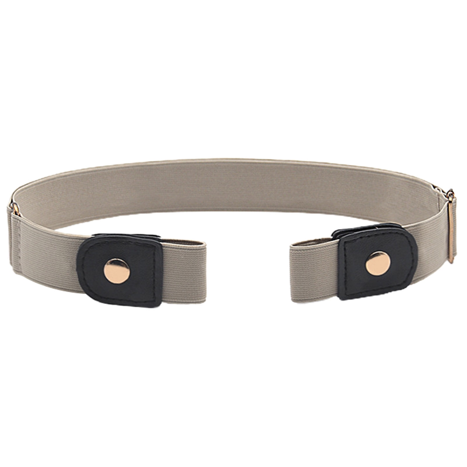 Chicmine Waist Belt Adjustable Buckle Free Faux Leather Stretch Waist ...