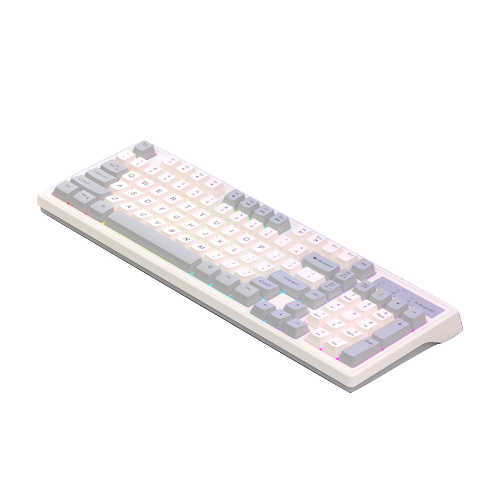 Chicmine Wired Gaming Keyboard with Colorful LED Backlight Fashion ...