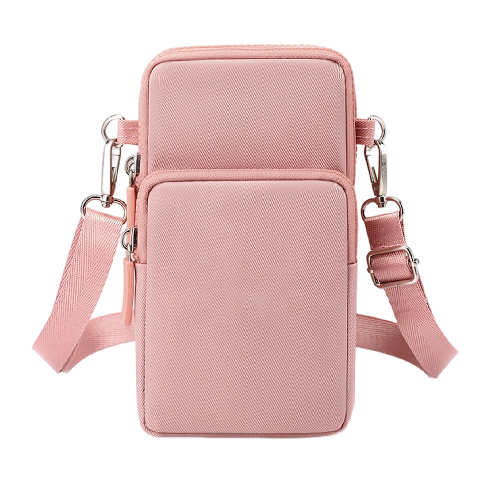 Chicmine Women Mobile Phone Bag Multi-pockets Zipper Adjustable Nylon ...