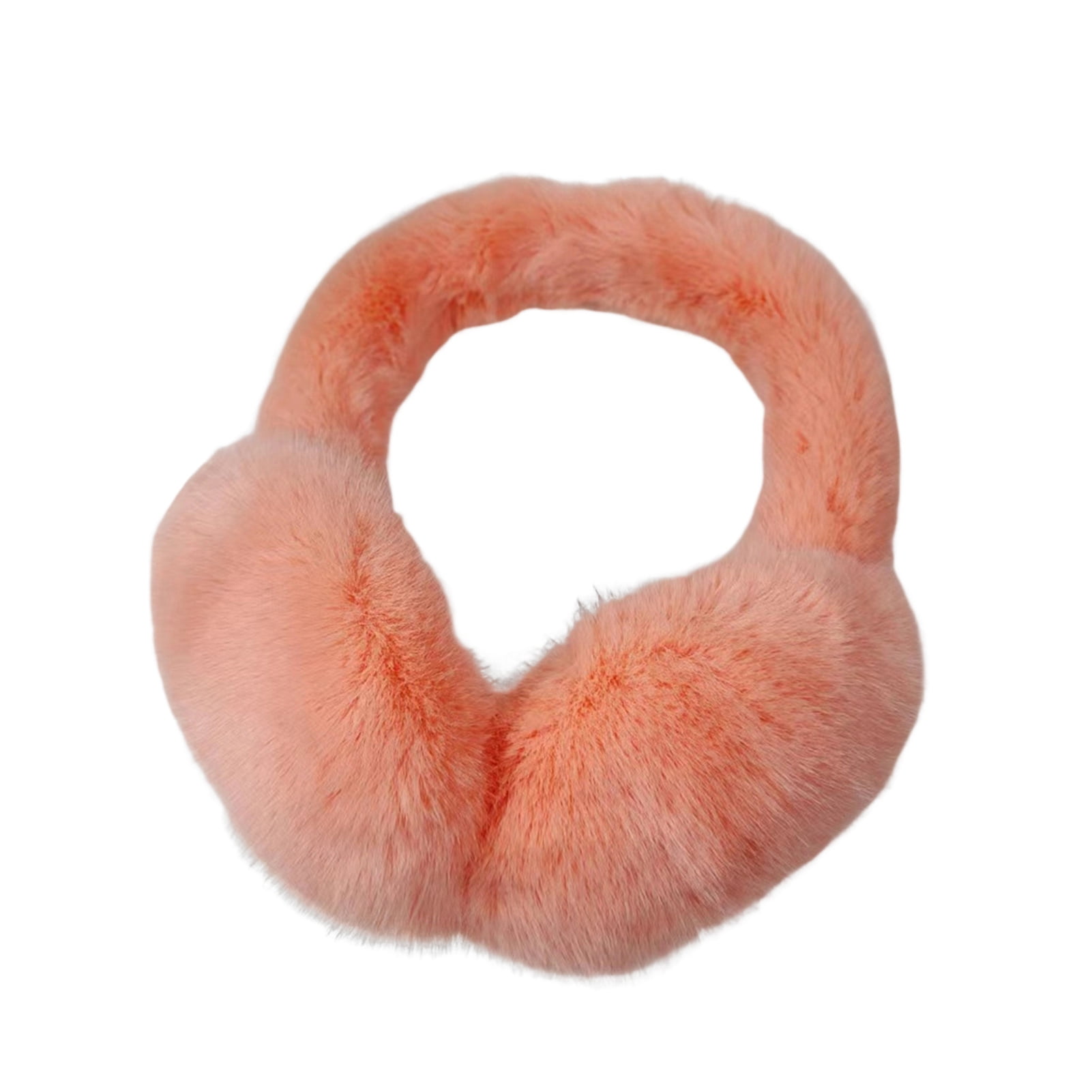 Chicmine Womens Plush Ear Muffs Winter Ear Warmers Solid Color Elastic ...