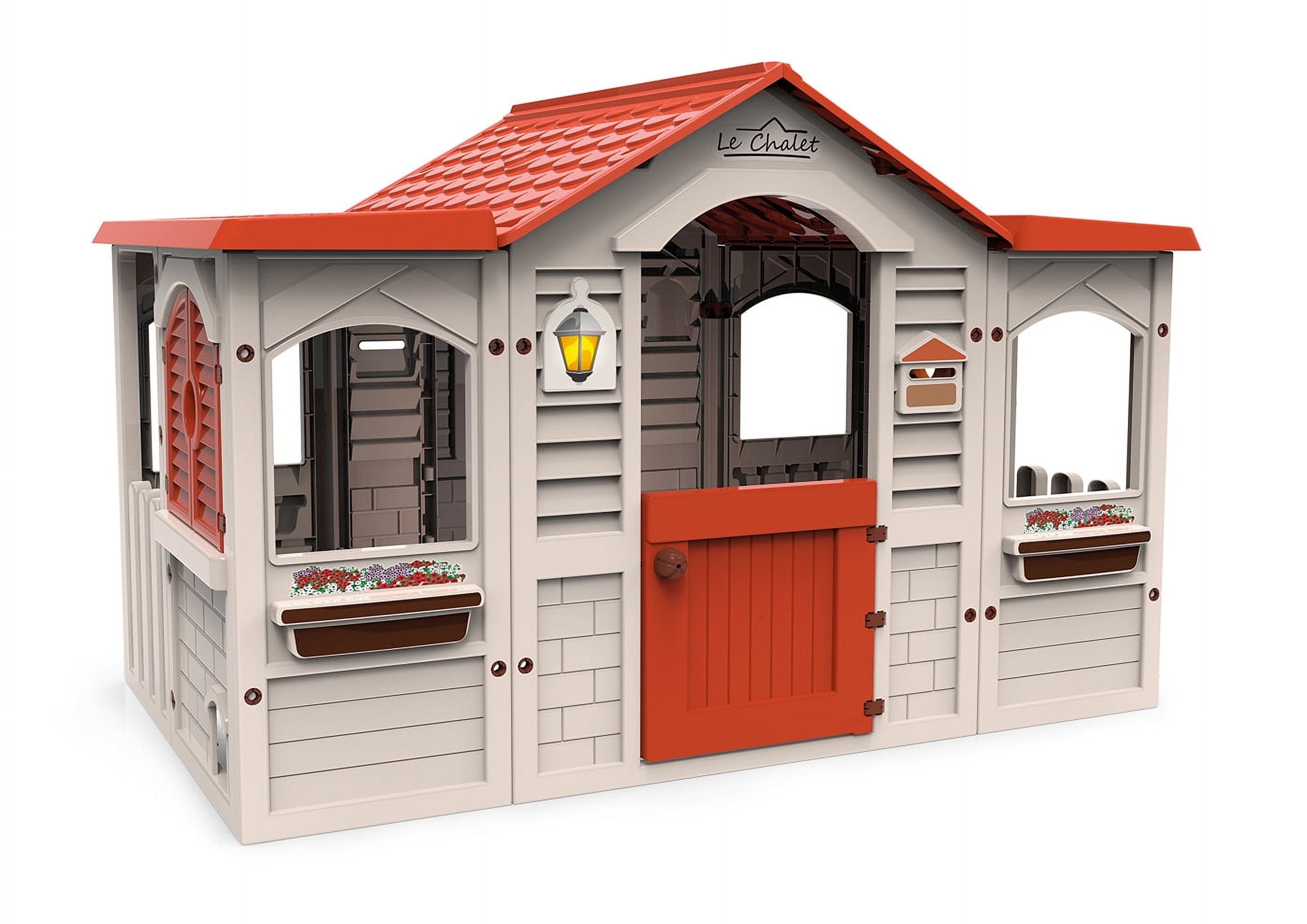 Chico's Plastic Le Chalet Playhouse for 2 Years and Up Kid's - Walmart.com