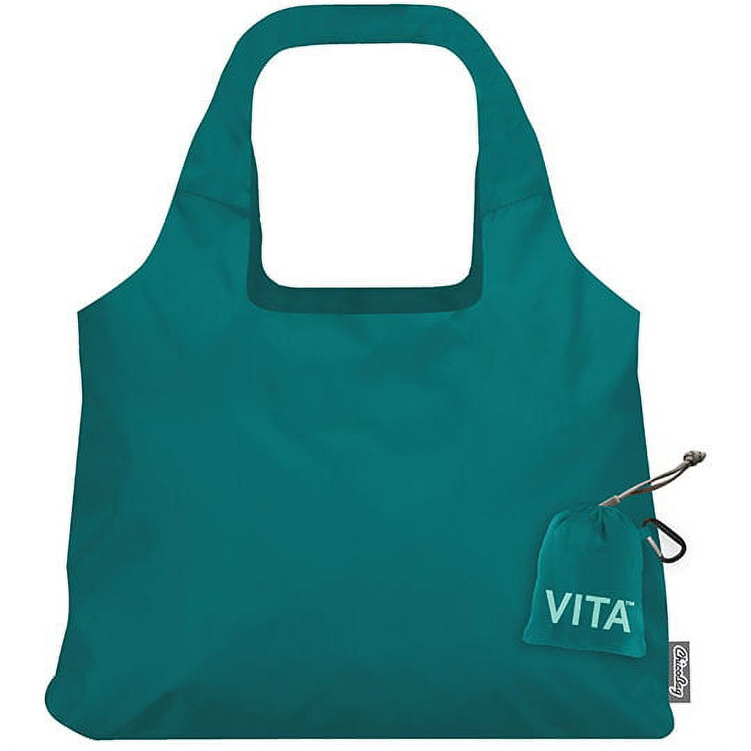 ChicoBag Vita Reusable Bag, Aqua - Walmart.com