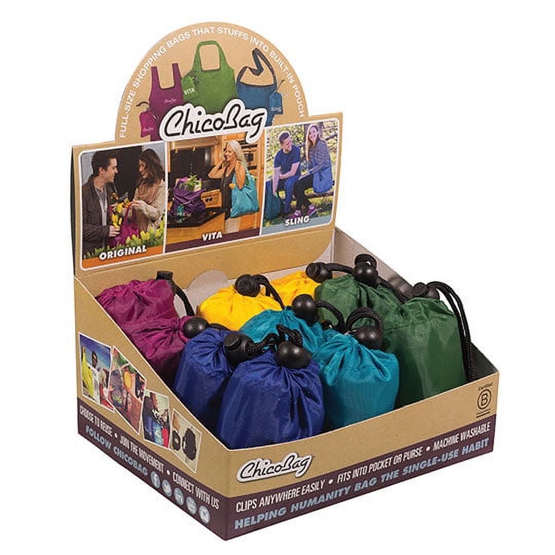 Chicobag 233230 Spring Assorted Colors Original 10 Pack Reusable ...