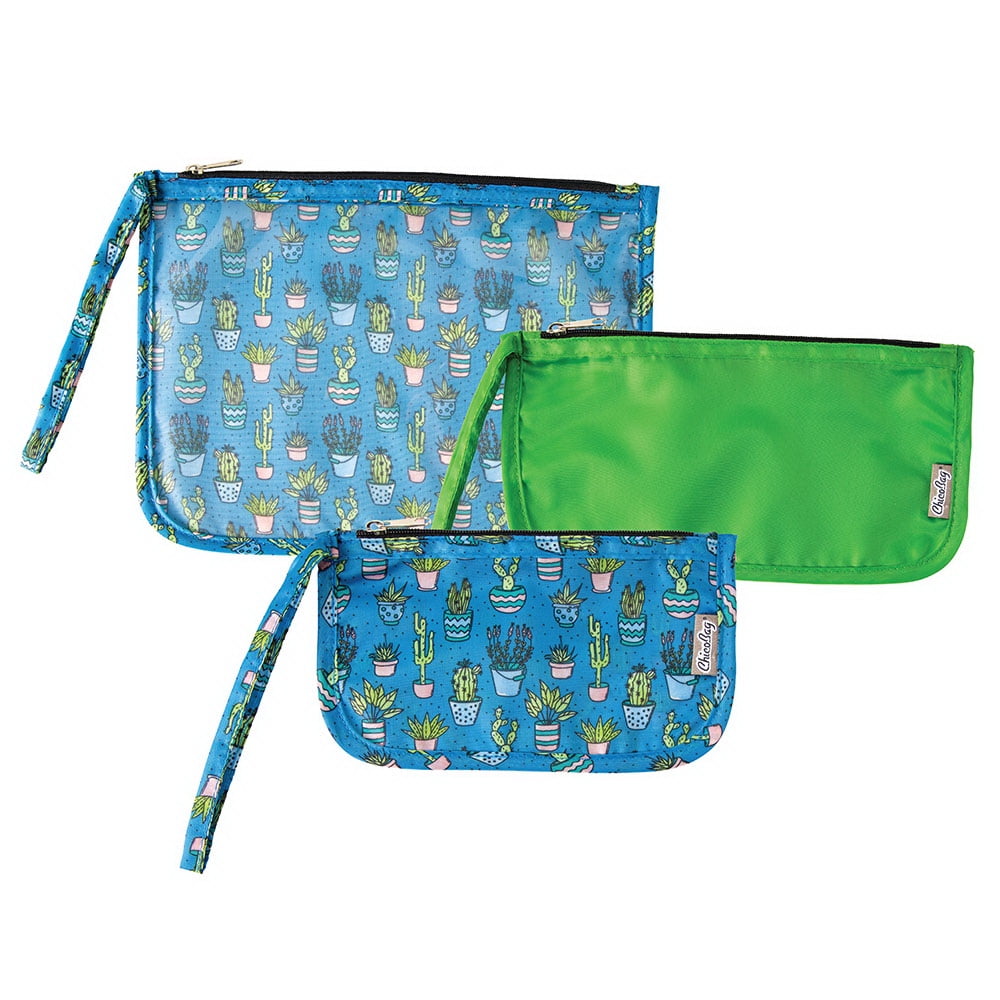 Chicobag 235765 Travel Zip Cactus 3 count - Walmart.com