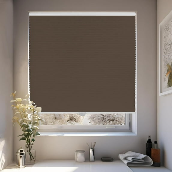Chicology Brown Cordless Light Filtering Cellular Shades 59 in. W x 48 ...