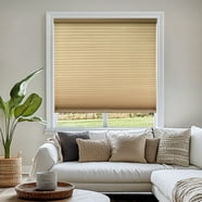 Burnt Bamboo Cordless Window Shade - tural 72" W - Walmart.com