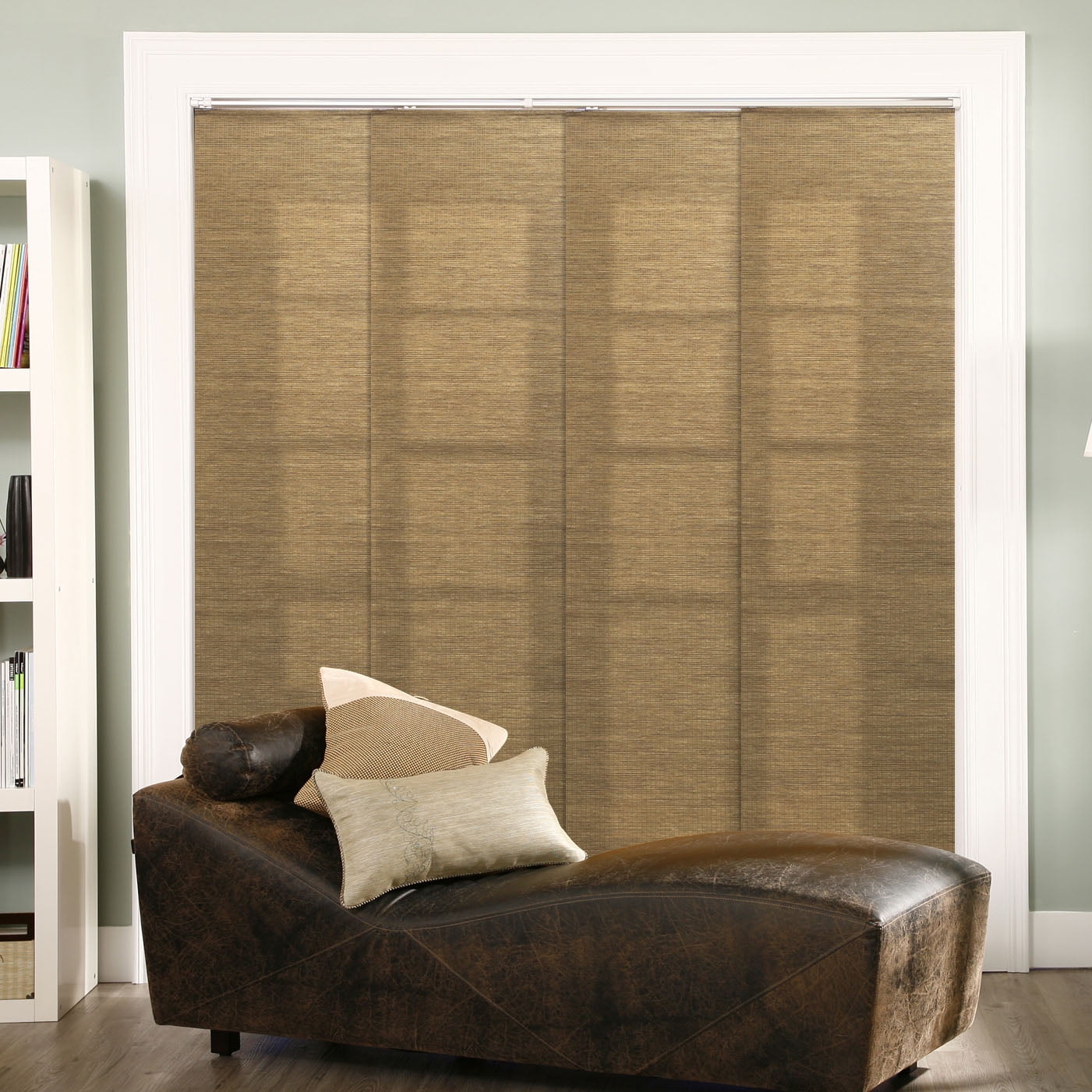 Chicology Privacy & Natural Woven Adjustable Sliding Panels - Walmart.com