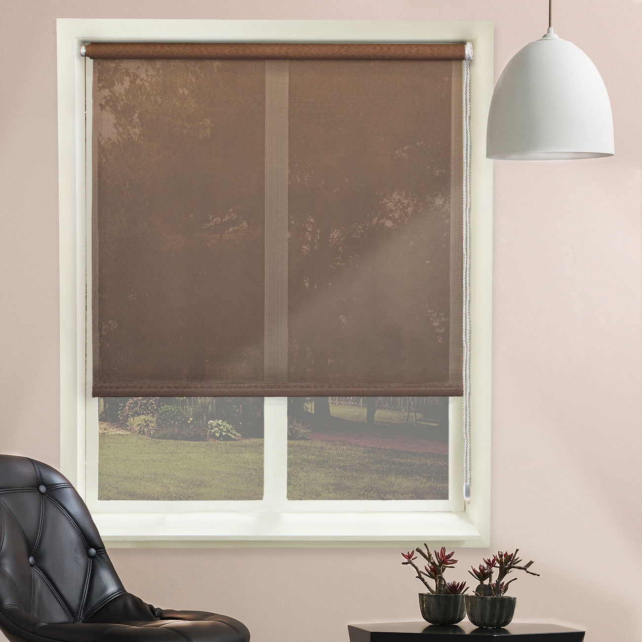 Chicology Sheer Beaded Chain Roller Shades - Walmart.com