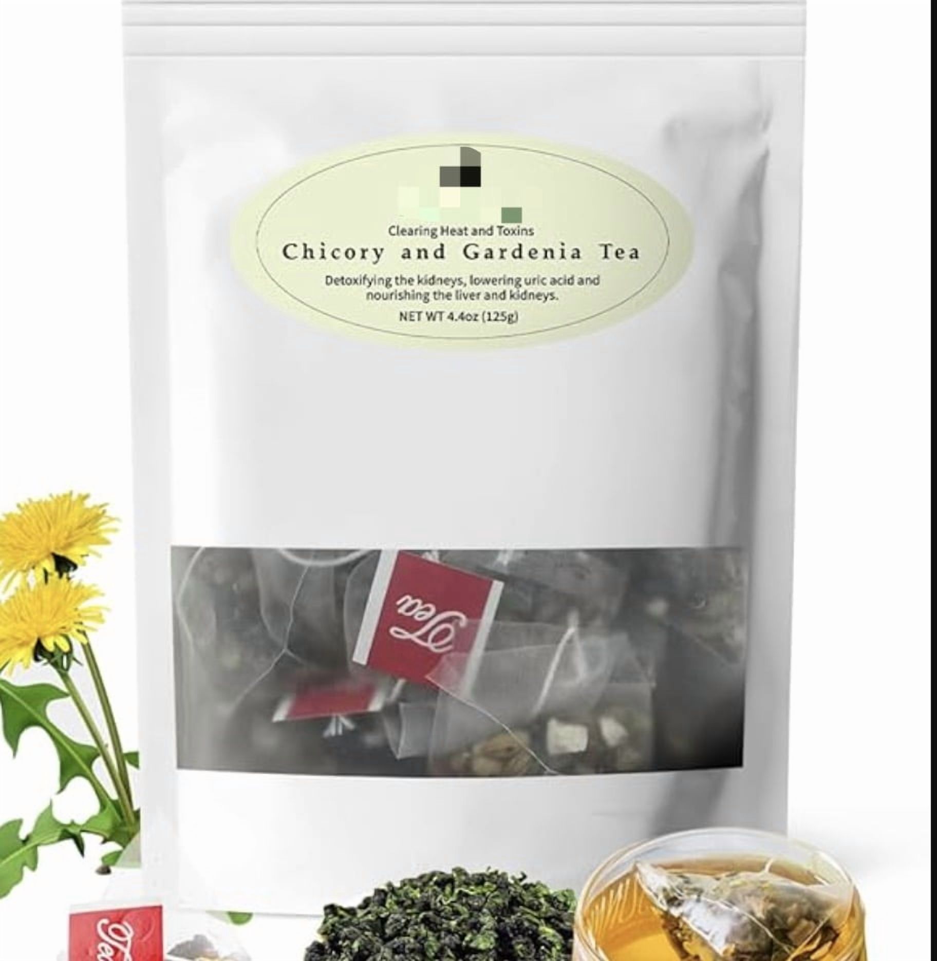 Chicory And Gardenia Tea Bags, Kidney and Liver Tea, chicory root ...